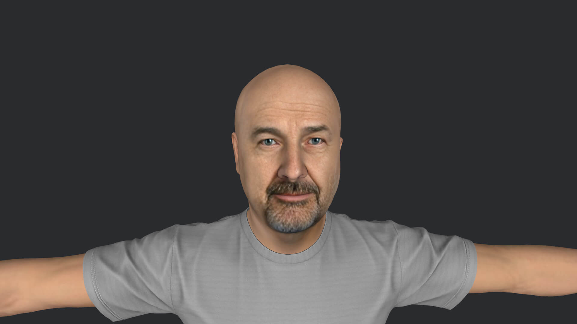 John Locke From Lost Realistic Fully Rigged Character - 3D Model by ...