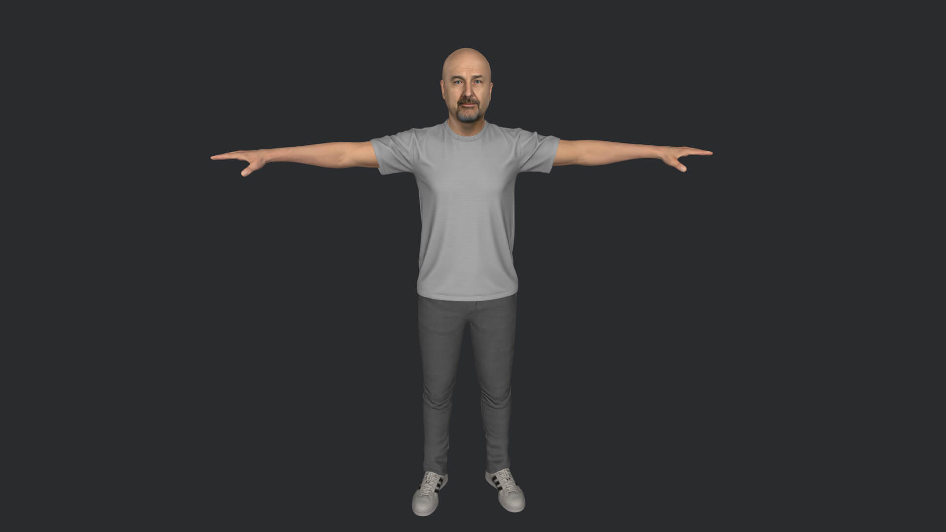 John Locke From Lost Realistic Fully Rigged Character - 3D Model by ...