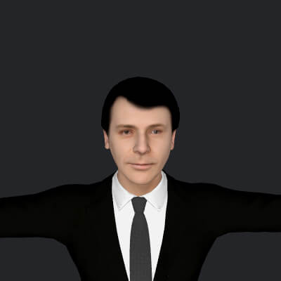 John Major Realistic Full Body Fully Rigged Character - 3D Model by ...