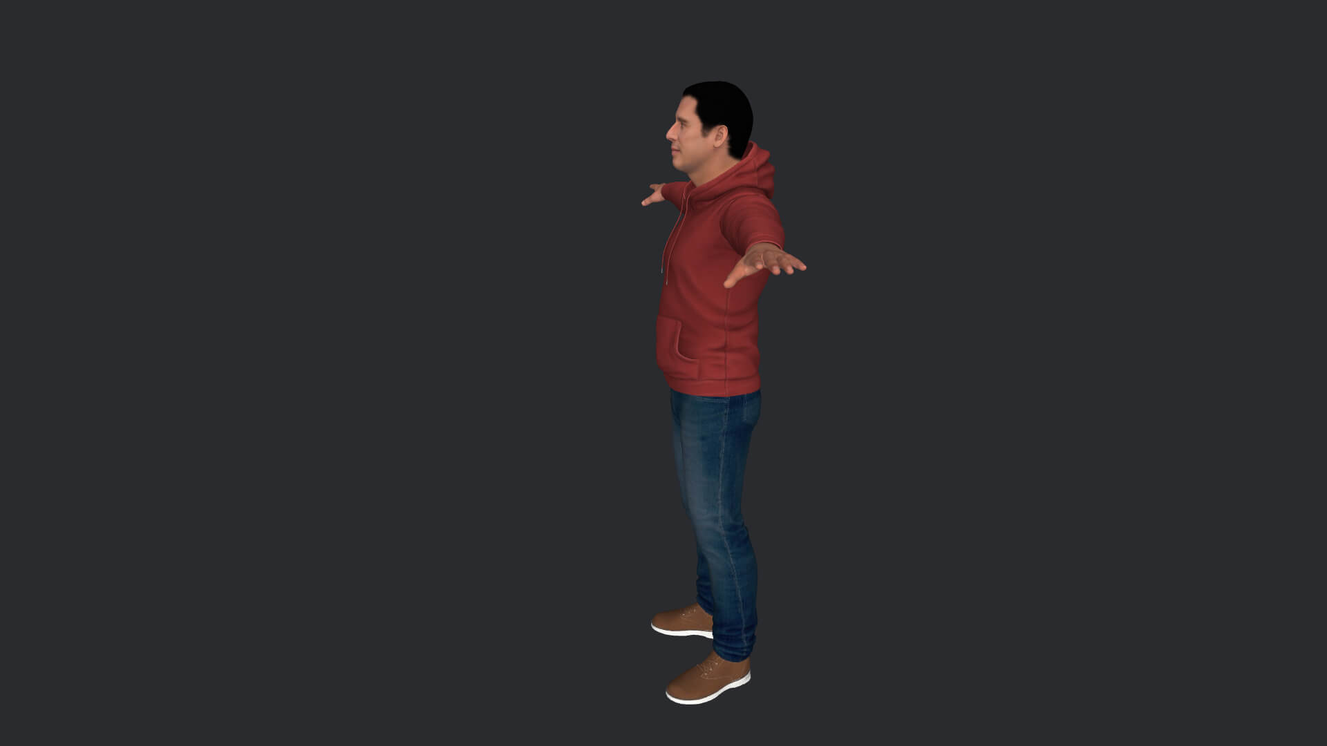 John Travolta Realistic Full Body Fully Rigged Character - 3D Model by ...