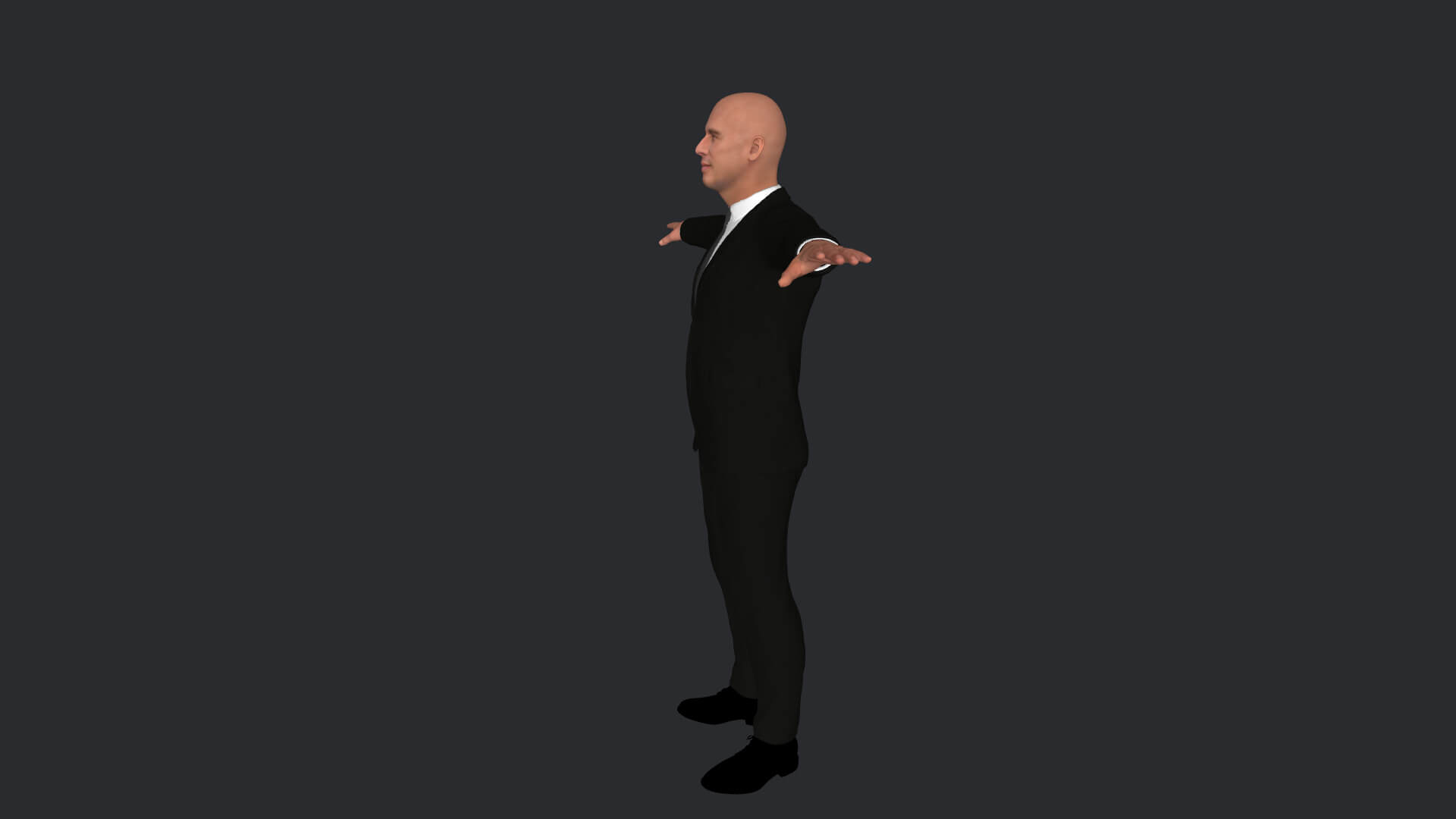 John Travolta Realistic Full Body Fully Rigged Character - 3D Model by ...