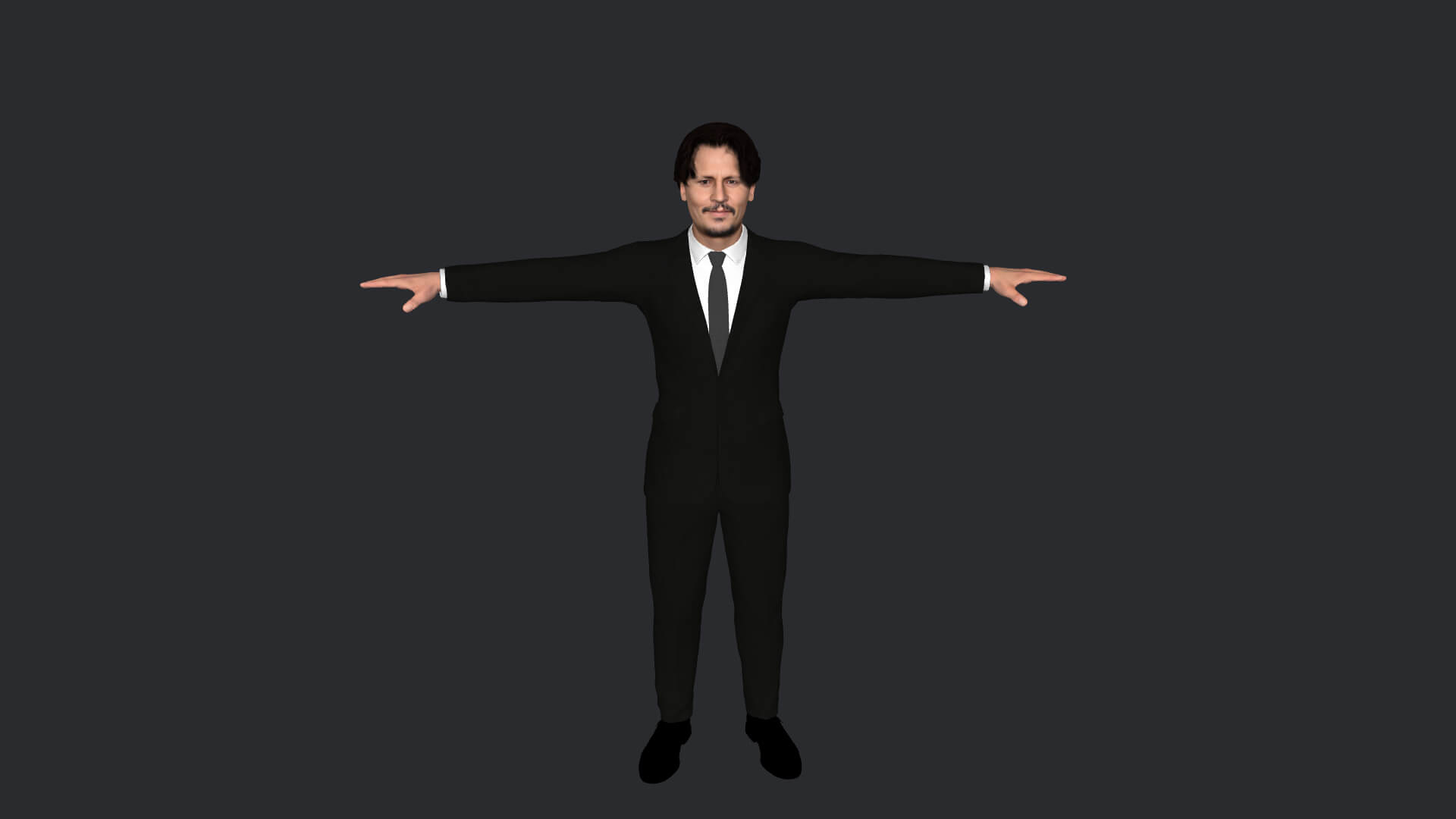 Johnny Depp Character - 3D Model by meta avatars