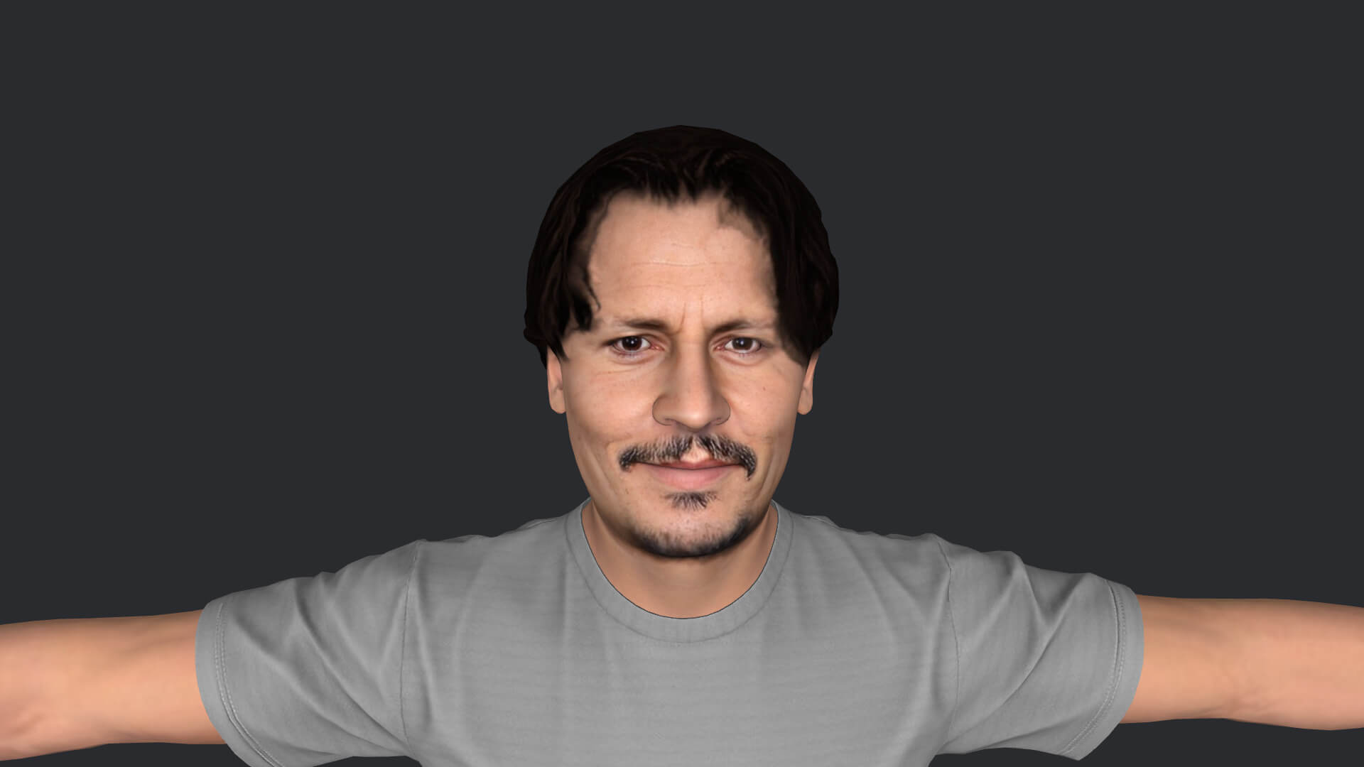Johnny Depp Character - 3D Model by meta avatars