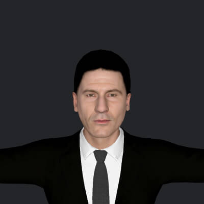 Jon Bernthal Realistic Full Body Fully Rigged Character - 3D Model by ...