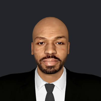 Jon Jones Realistic Full Body Fully Rigged Character - 3D Model by meta ...