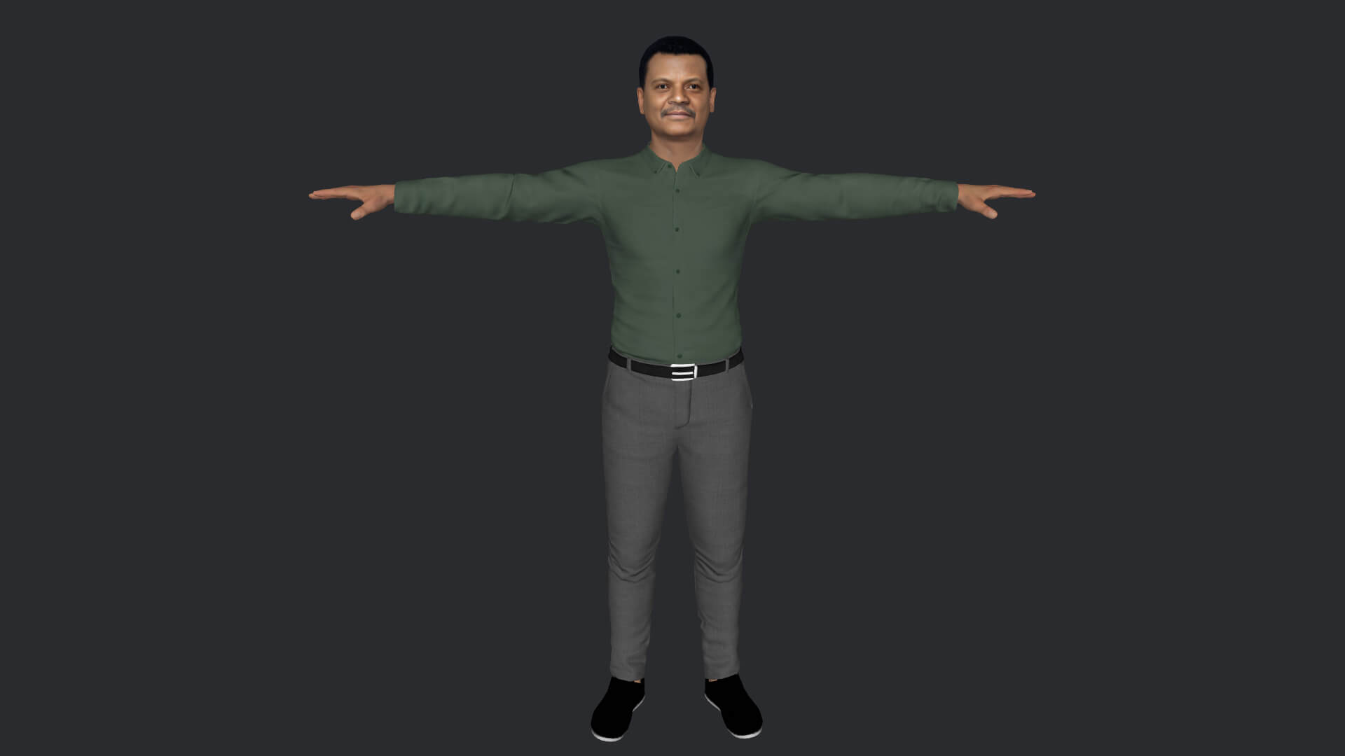 Joseph Ngute Realistic Full Body Fully Rigged Character - 3D Model by ...
