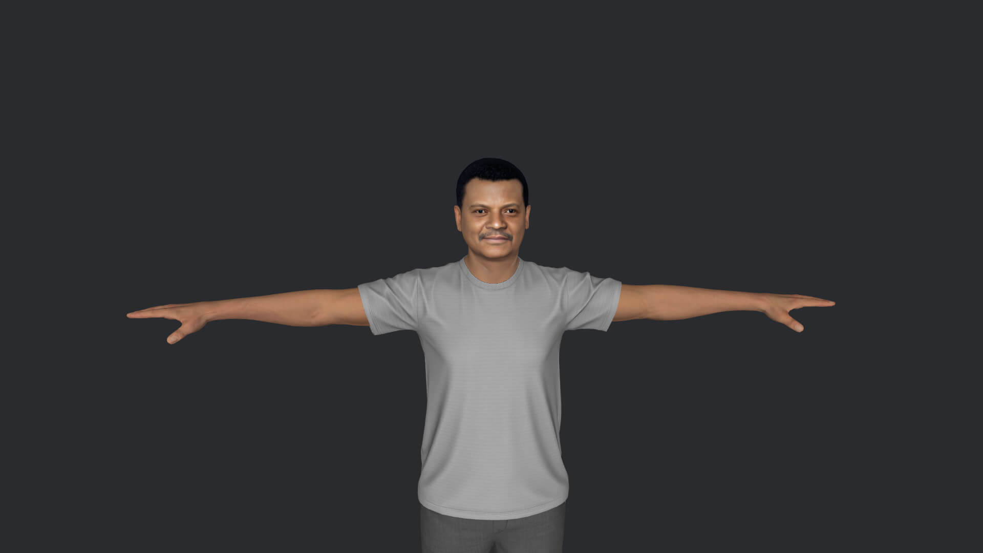 Joseph Ngute Realistic Full Body Fully Rigged Character - 3D Model by ...