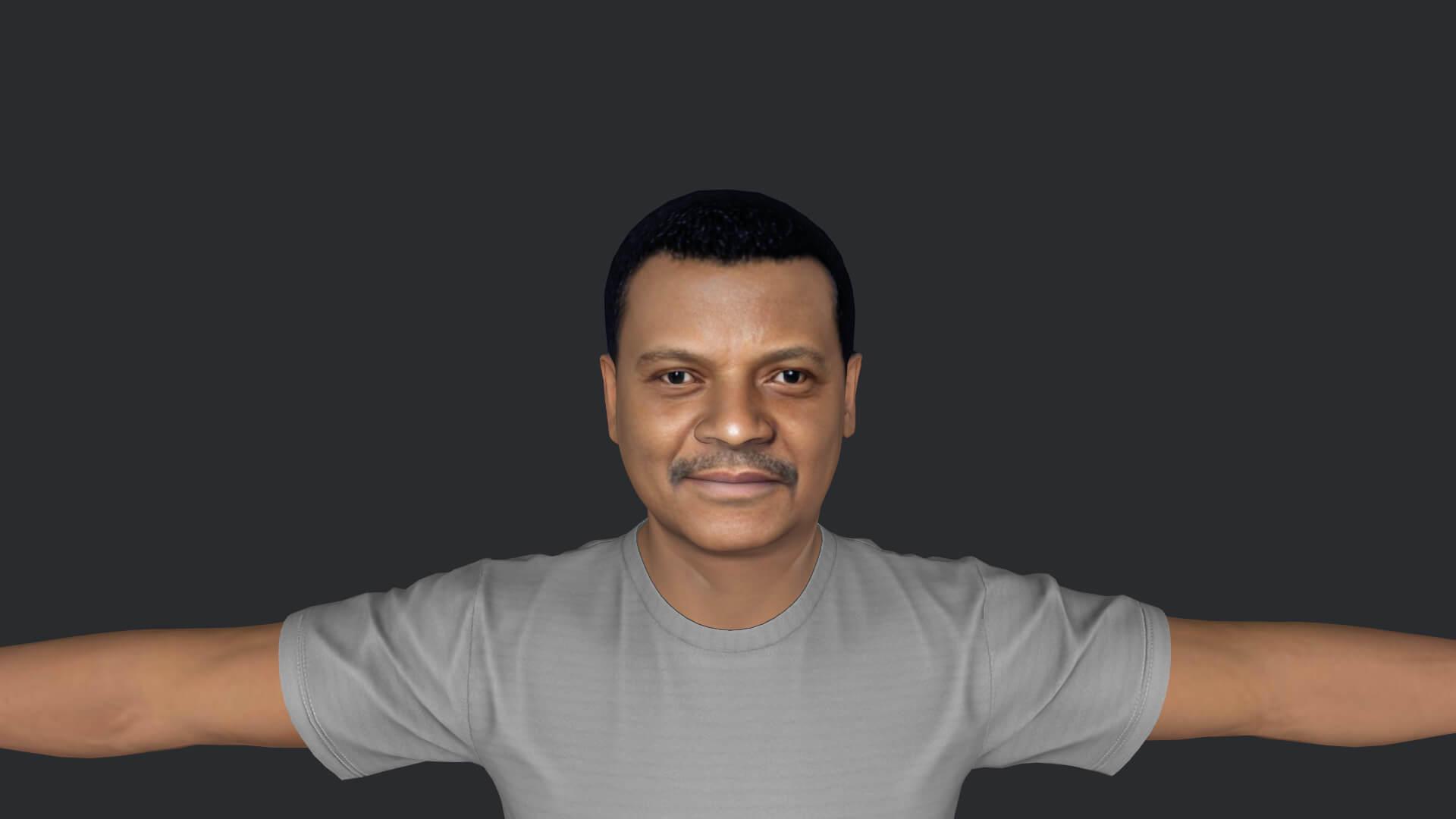 Joseph Ngute Realistic Full Body Fully Rigged Character - 3D Model by ...