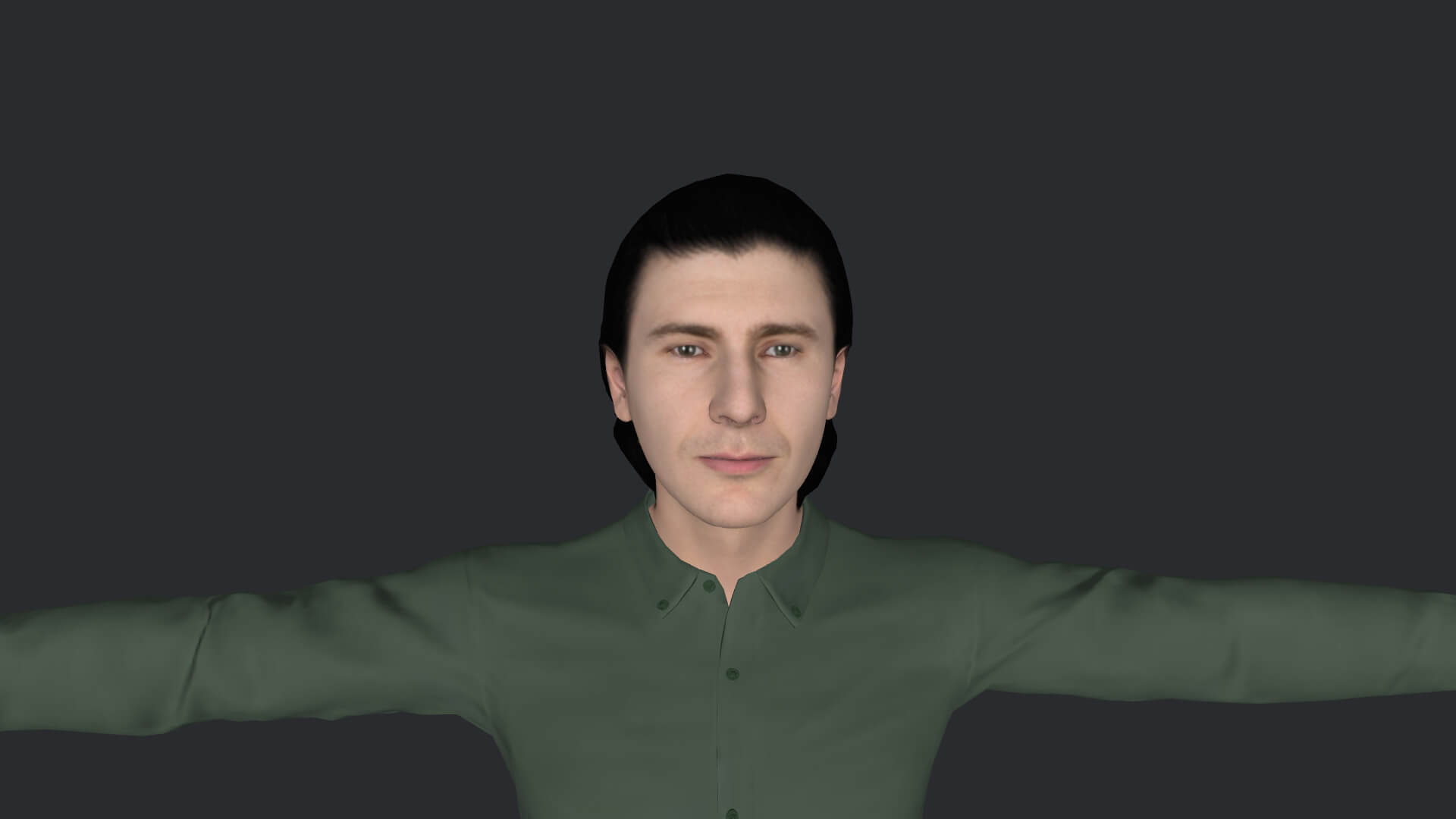 Jr Hildebrand Realistic Full Body Fully Rigged Character - 3D Model by ...