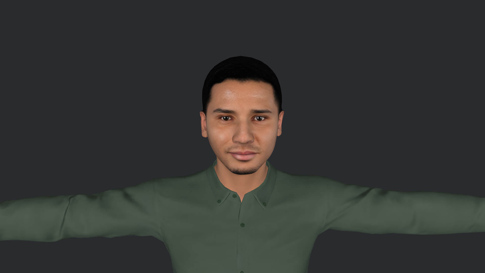 Juan Izquierdo Realistic Full Body Fully Rigged Character - 3D Model by ...