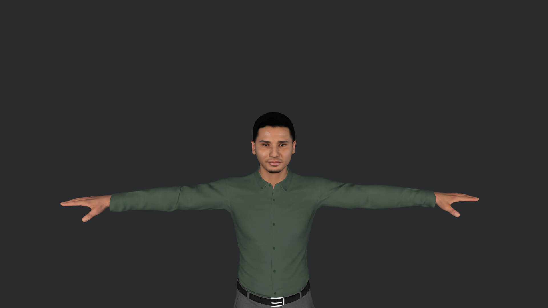 Juan Izquierdo Realistic Full Body Fully Rigged Character - 3D Model by ...