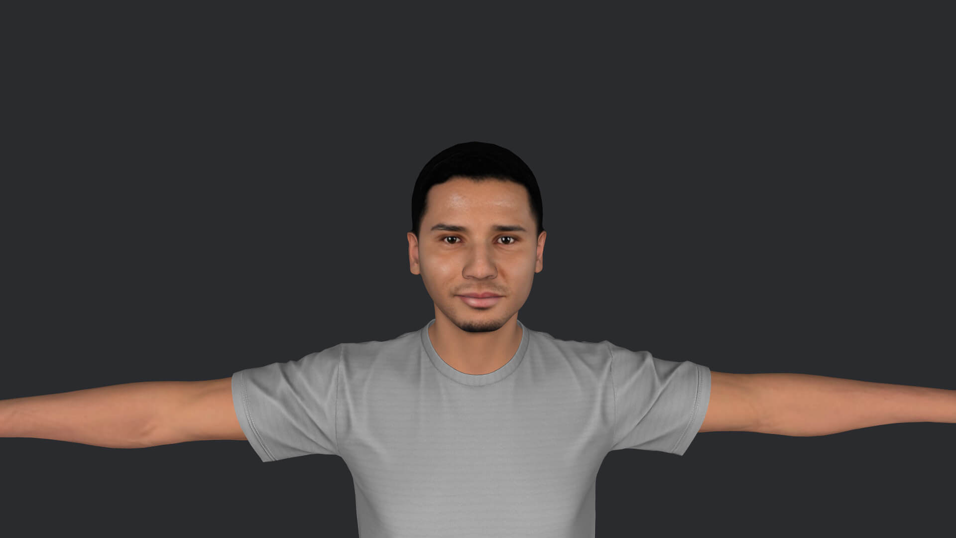 Juan Izquierdo Realistic Full Body Fully Rigged Character - 3D Model by ...