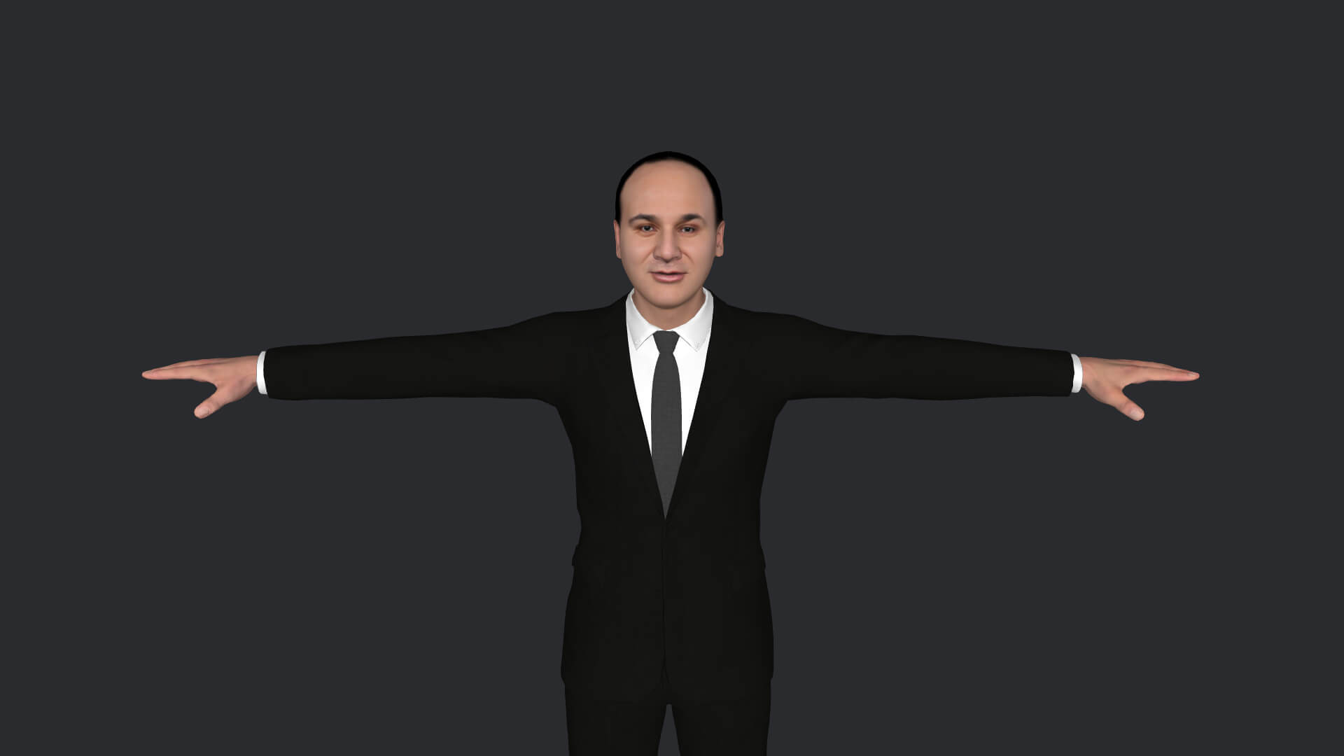Juan Luis Manzur Realistic Full Body Fully Rigged Character - 3D Model ...