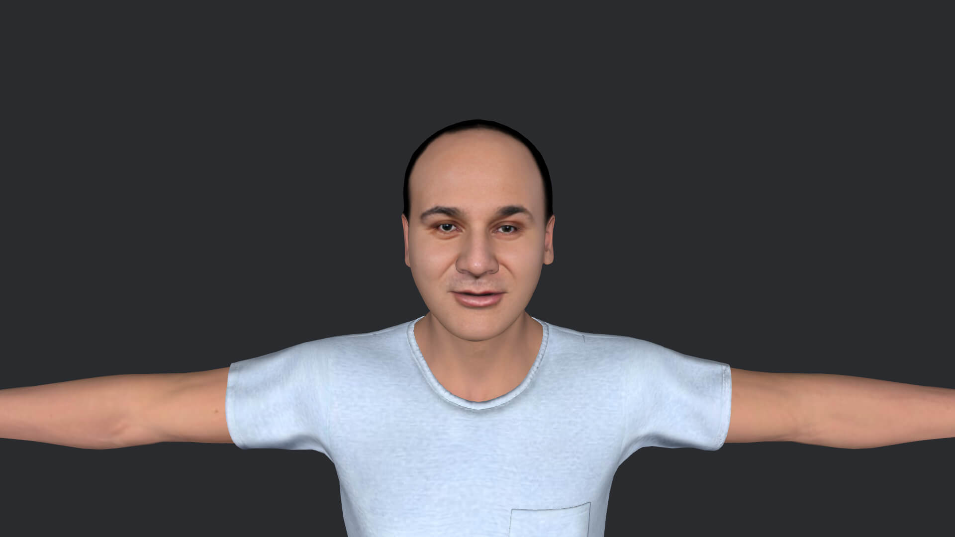 Juan Luis Manzur Realistic Full Body Fully Rigged Character - 3D Model ...