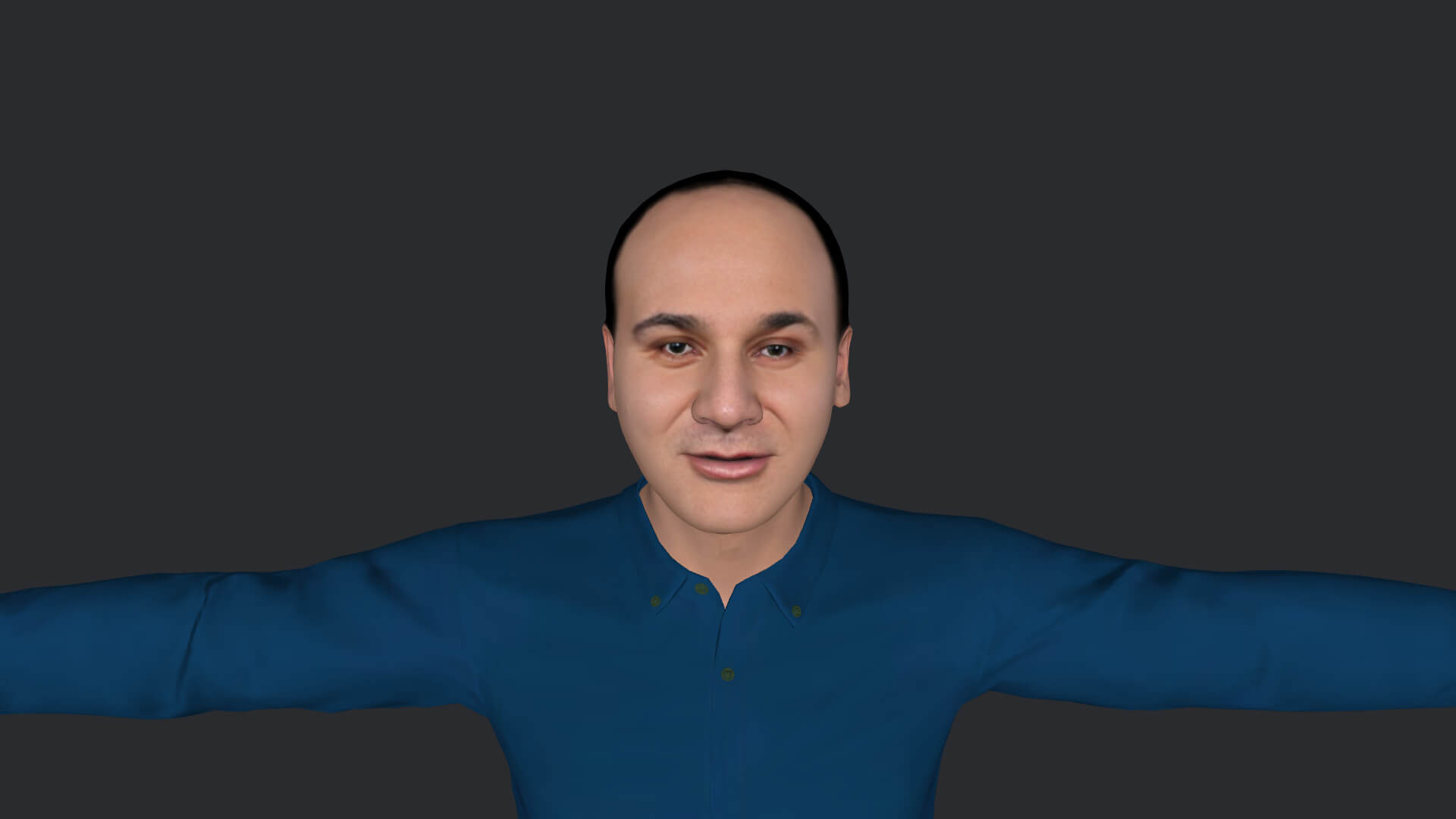 Juan Luis Manzur Realistic Full Body Fully Rigged Character - 3D Model ...