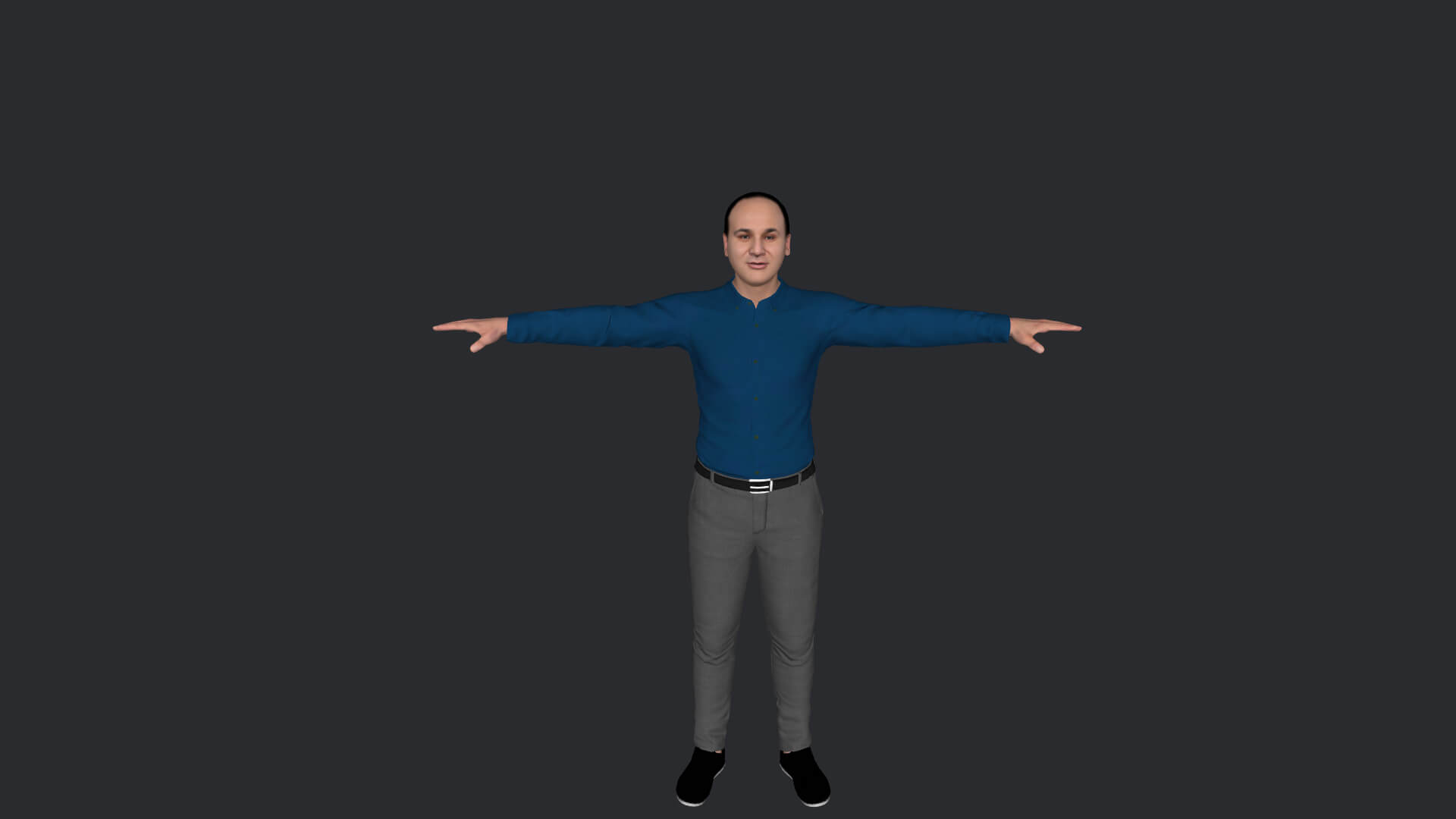 Juan Luis Manzur Realistic Full Body Fully Rigged Character - 3D Model ...