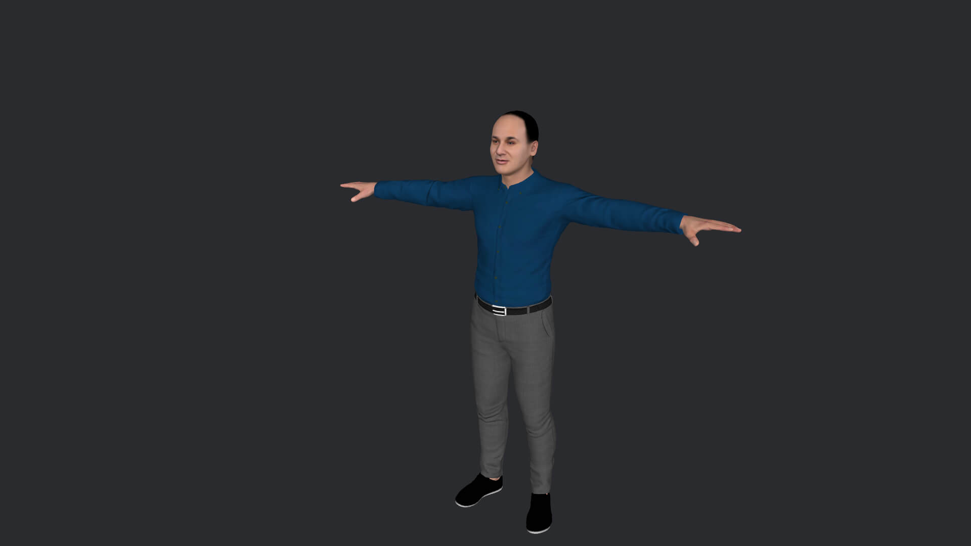 Juan Luis Manzur Realistic Full Body Fully Rigged Character - 3D Model ...