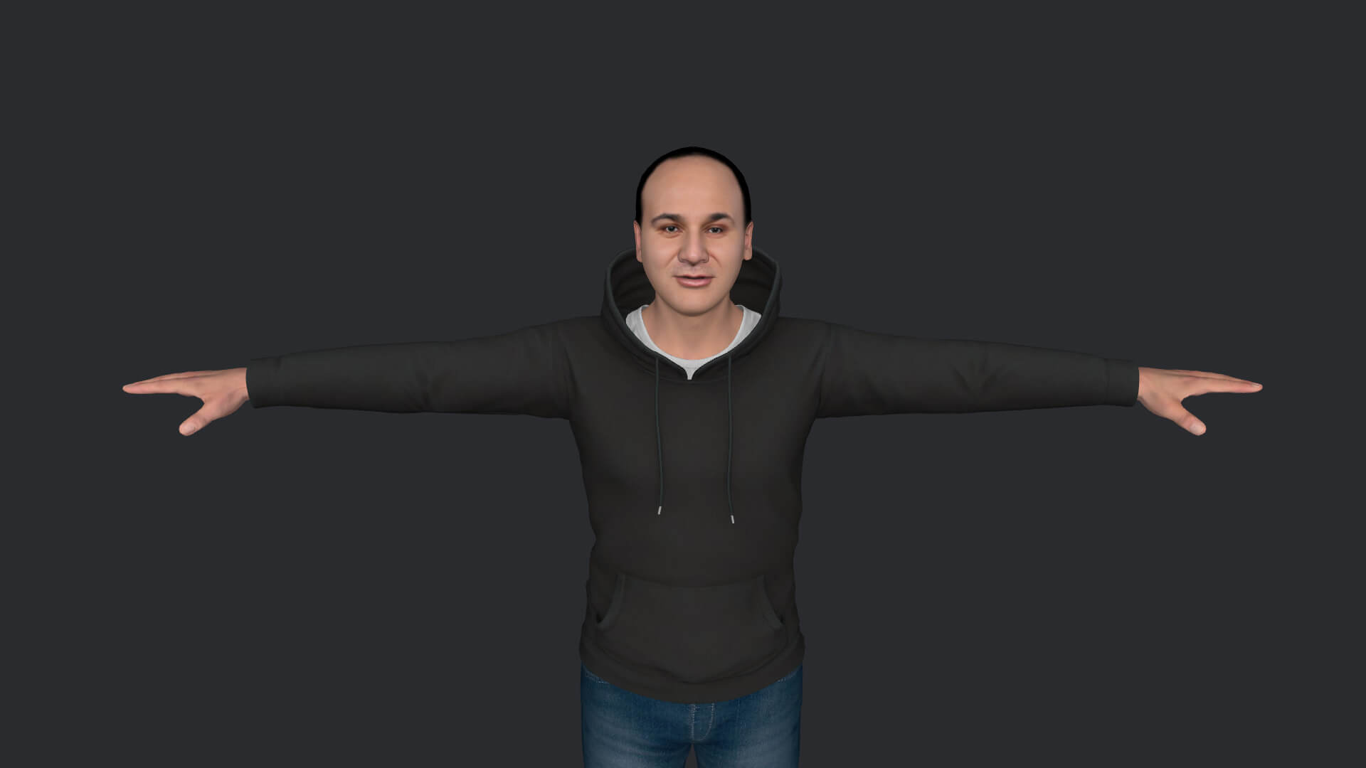 Juan Luis Manzur Realistic Full Body Fully Rigged Character - 3D Model ...