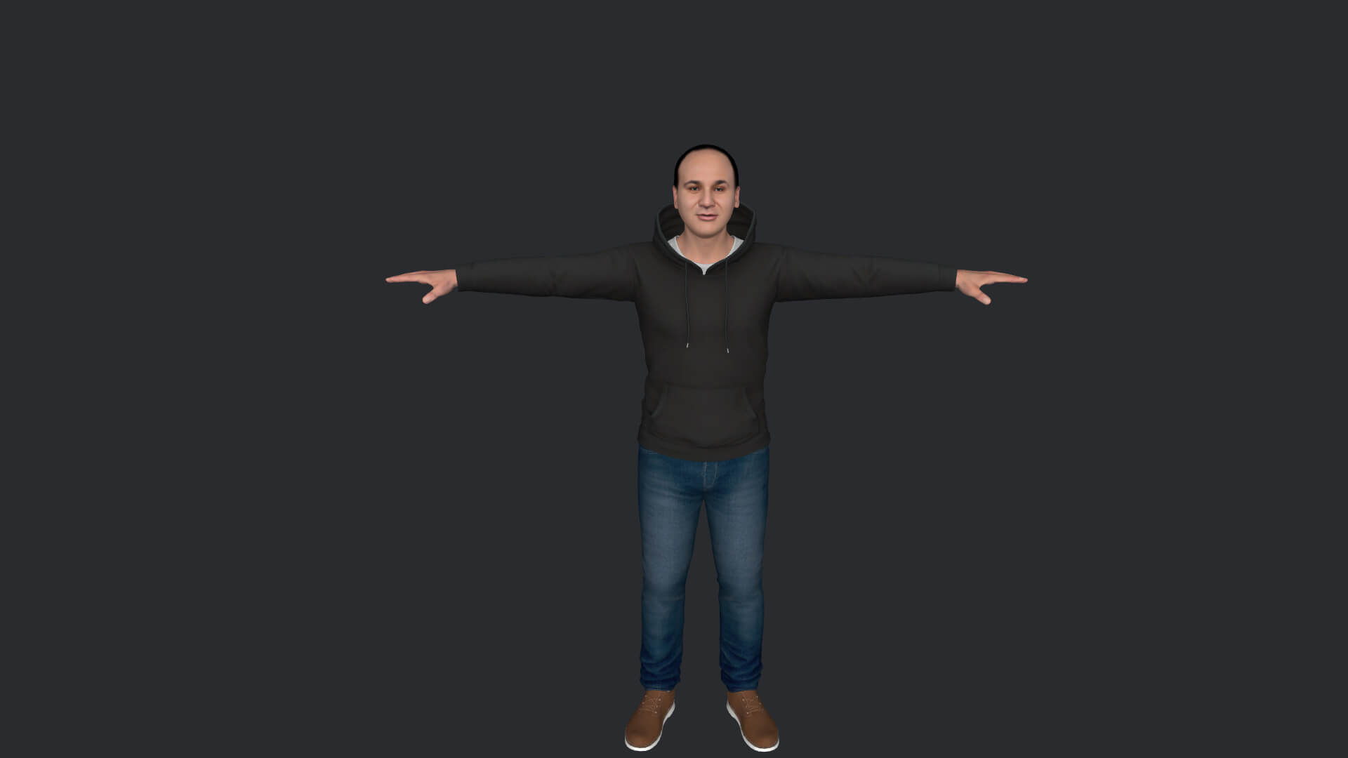 Juan Luis Manzur Realistic Full Body Fully Rigged Character - 3D Model ...