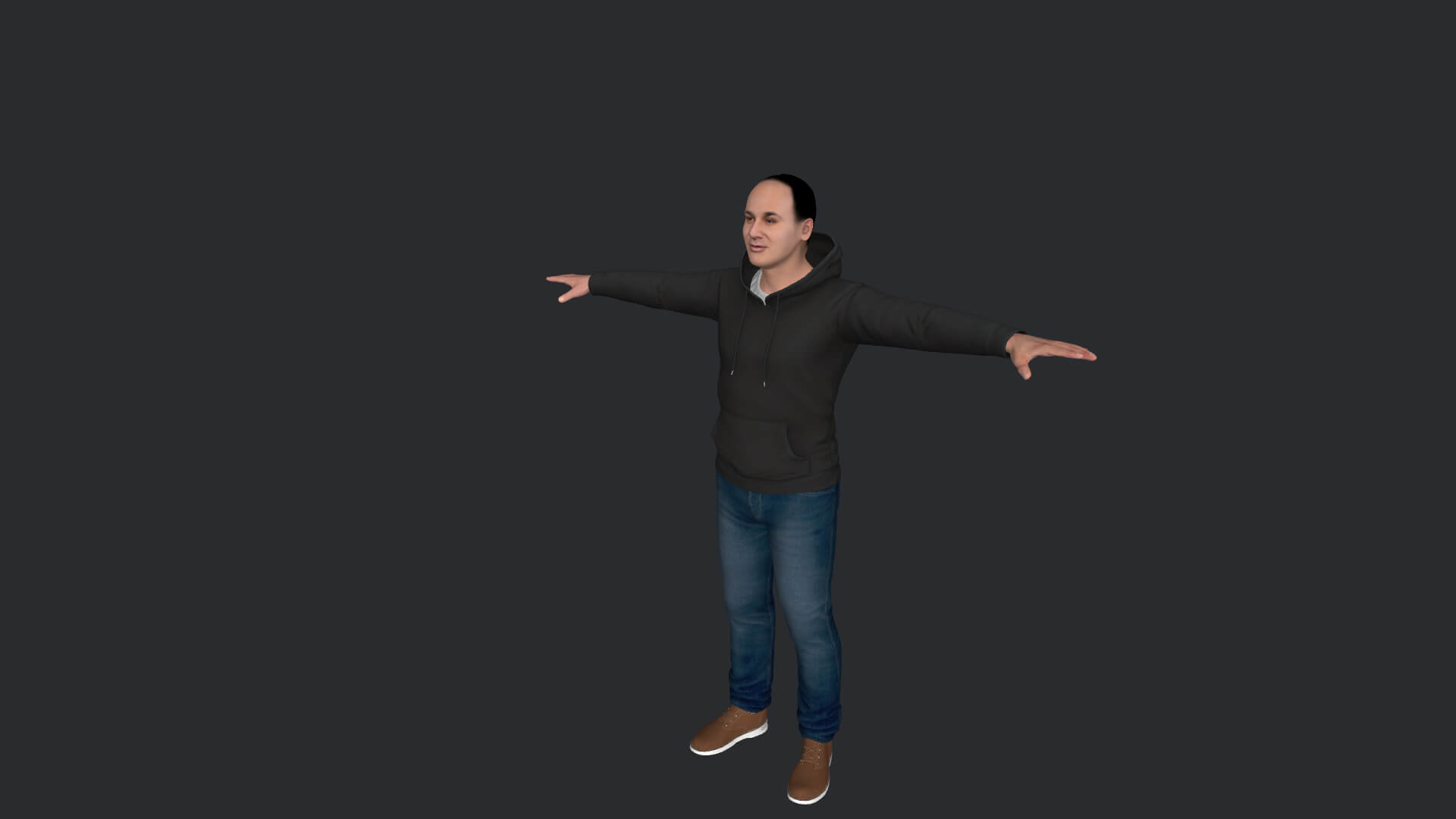 Juan Luis Manzur Realistic Full Body Fully Rigged Character - 3D Model ...