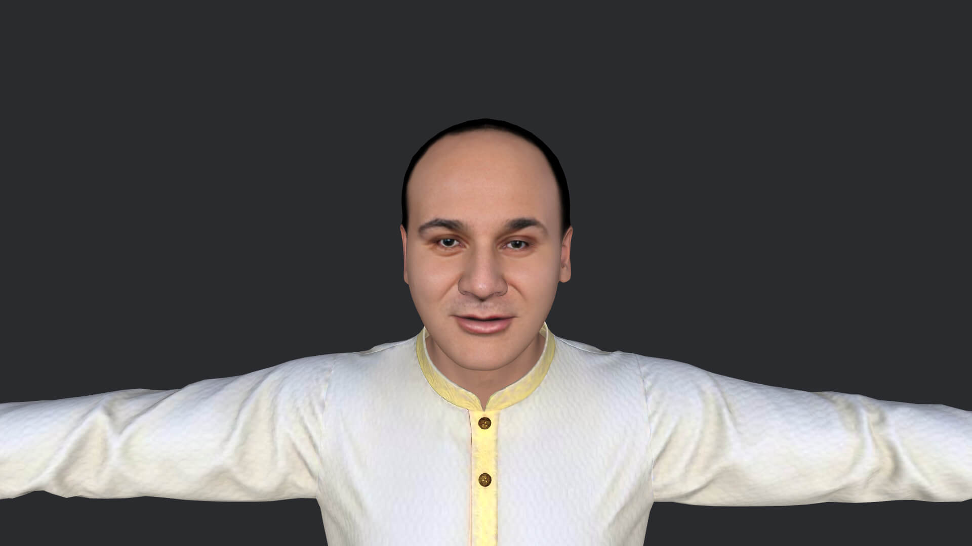 Juan Luis Manzur Realistic Full Body Fully Rigged Character - 3D Model ...