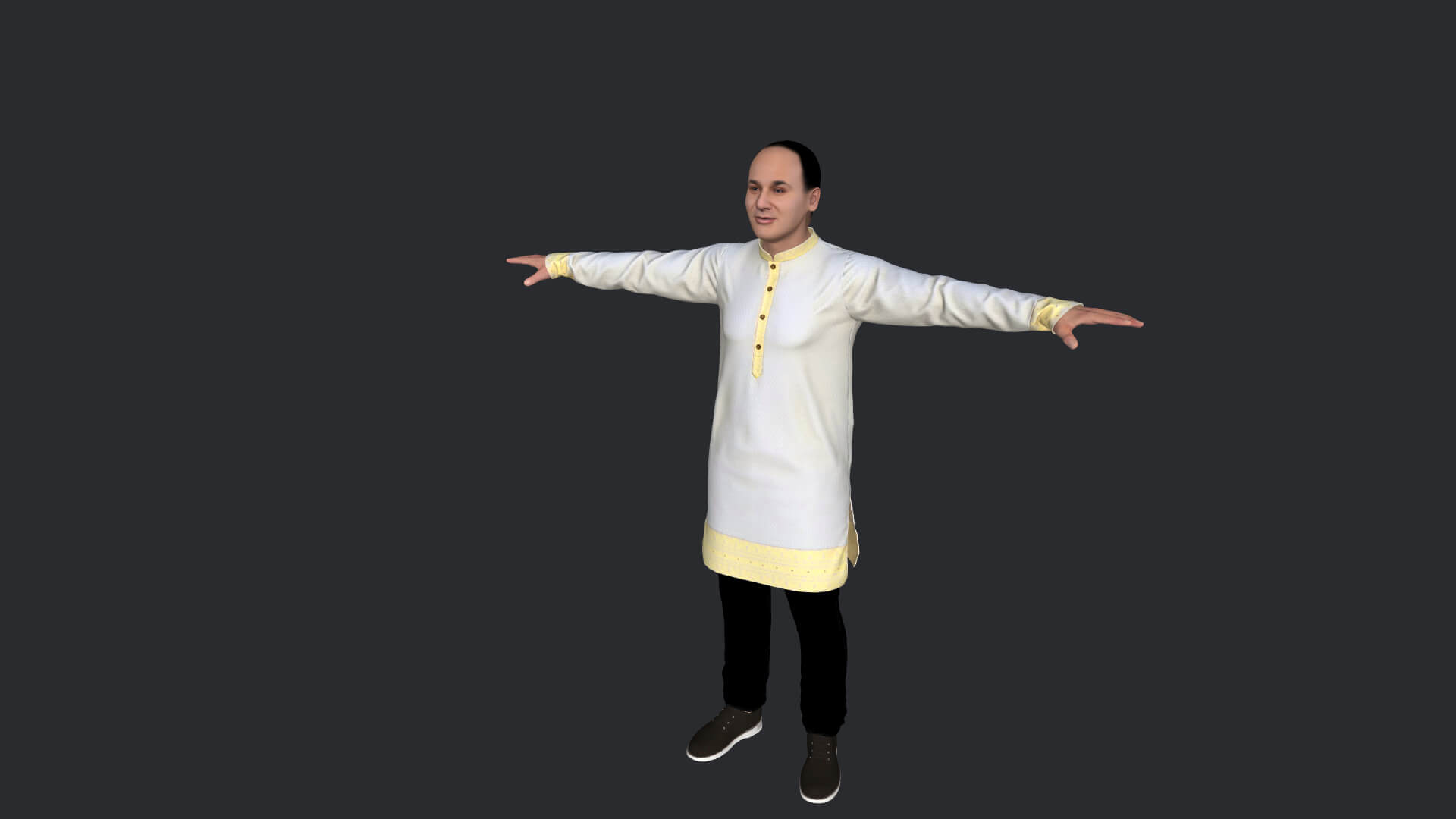 Juan Luis Manzur Realistic Full Body Fully Rigged Character - 3D Model ...
