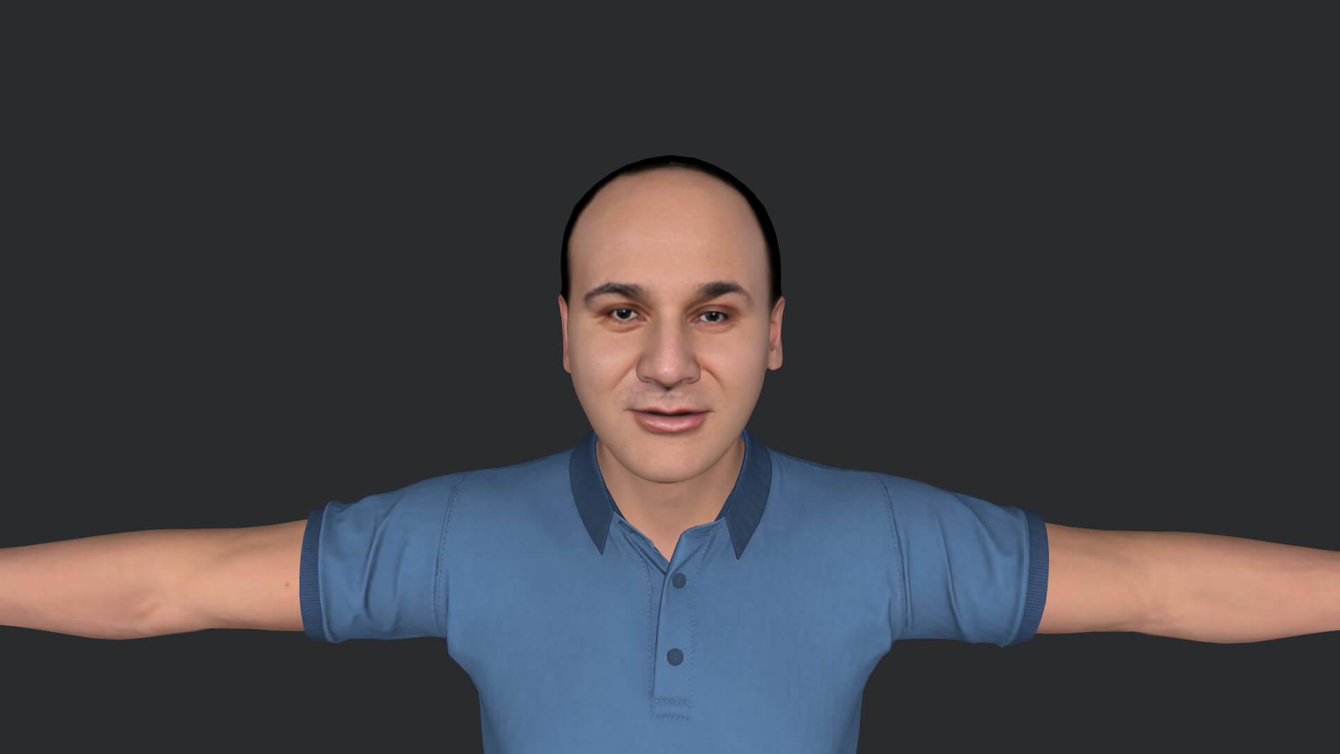 Juan Luis Manzur Realistic Full Body Fully Rigged Character - 3D Model ...