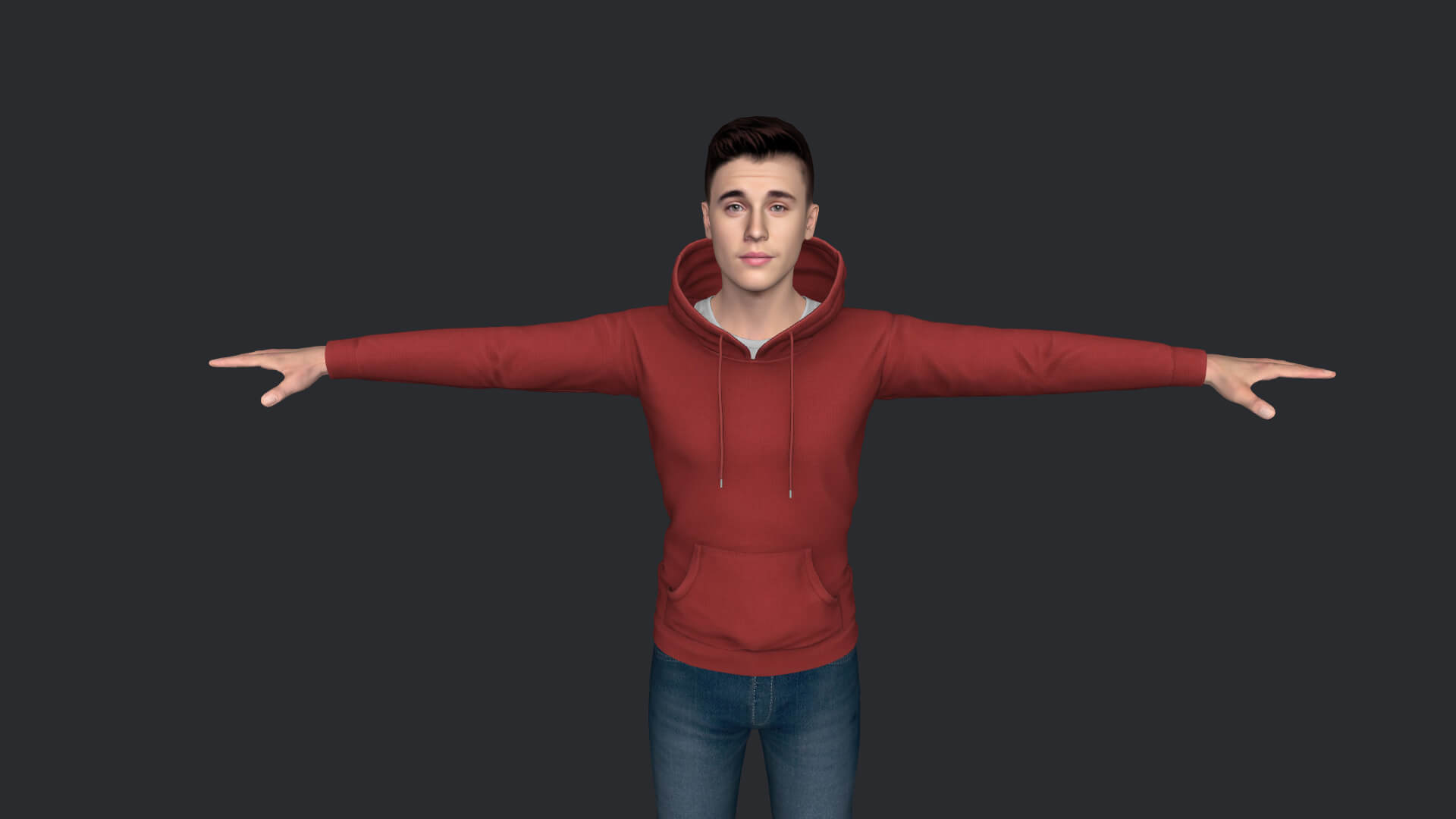 Justin Bieber Character - 3D Model by meta avatars