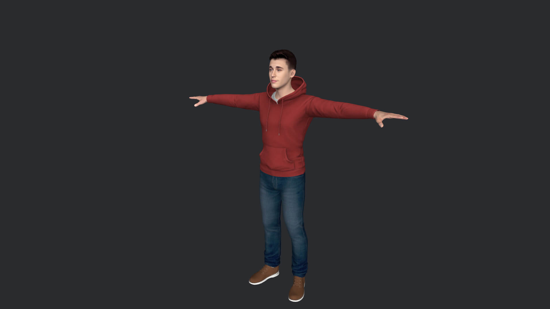Justin Bieber Character - 3D Model by meta avatars