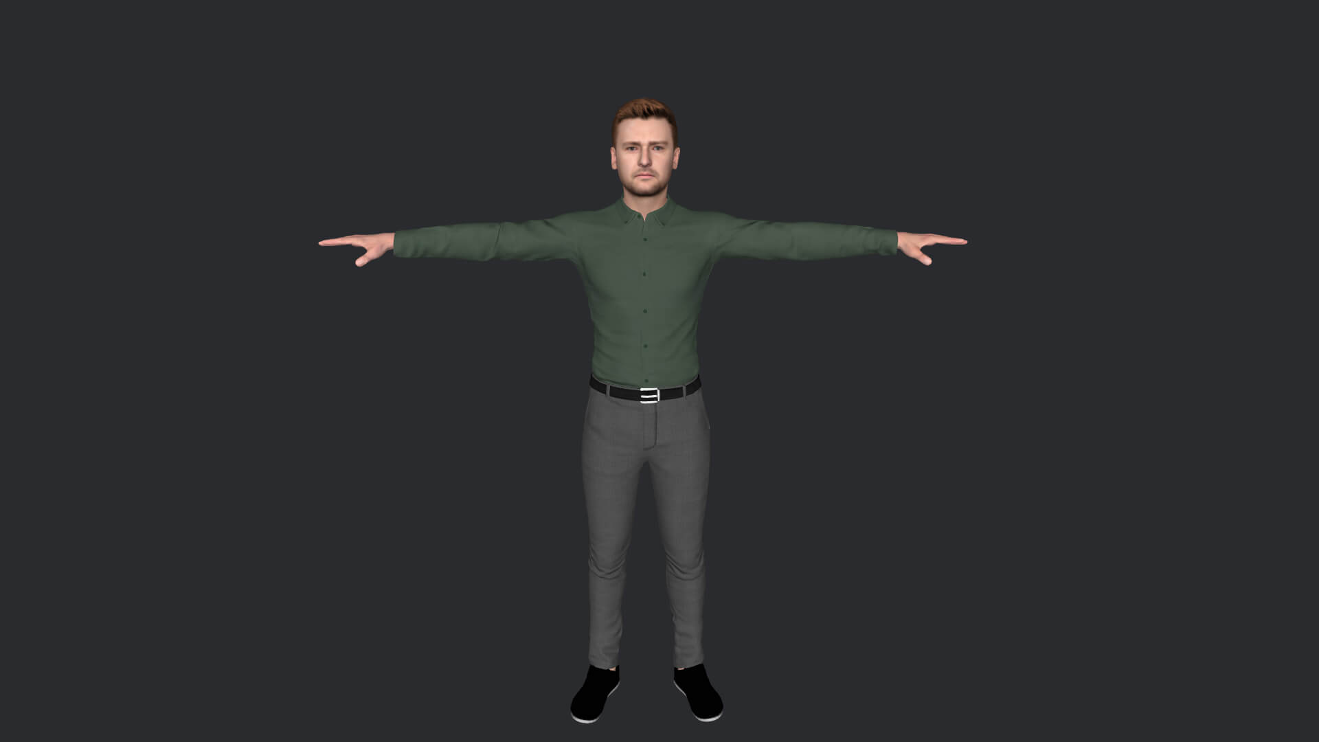 Justin Timberlake Realistic Full Body Fully Rigged Character - 3D Model ...