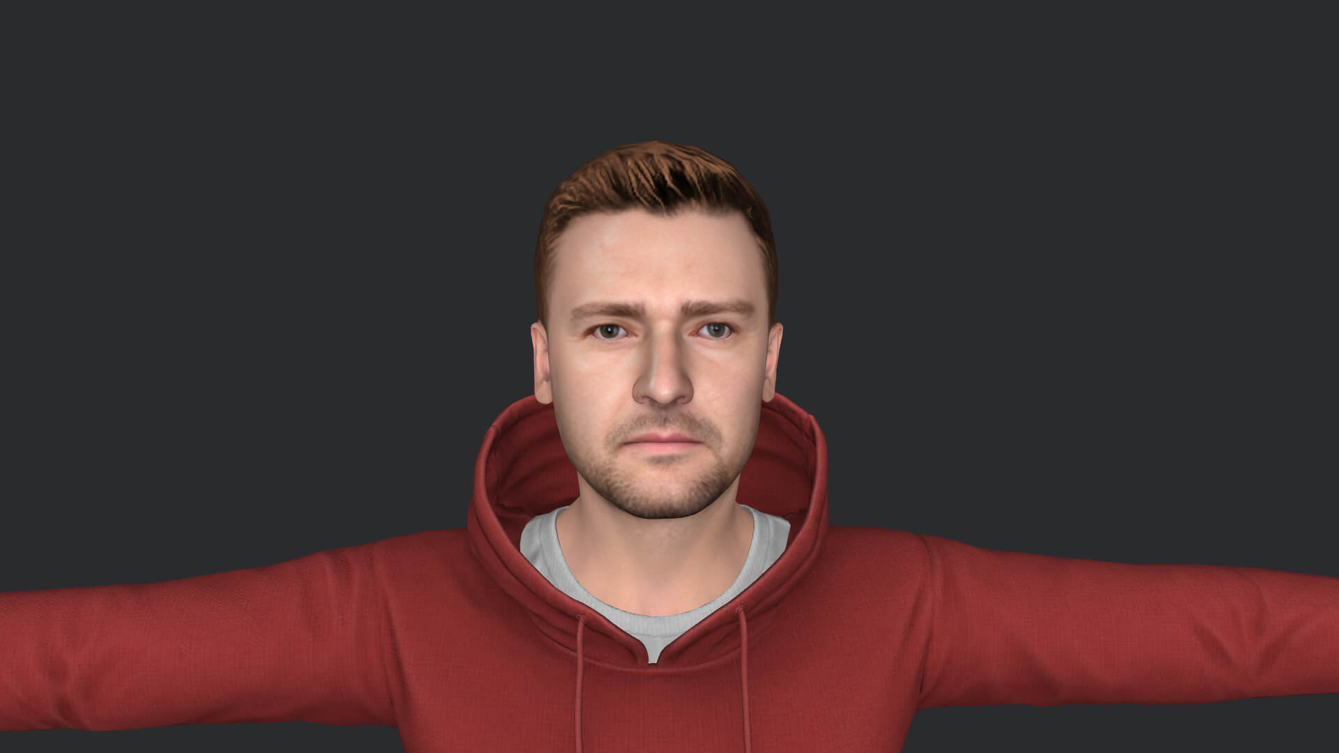 Justin Timberlake Realistic Full Body Fully Rigged Character - 3D Model ...