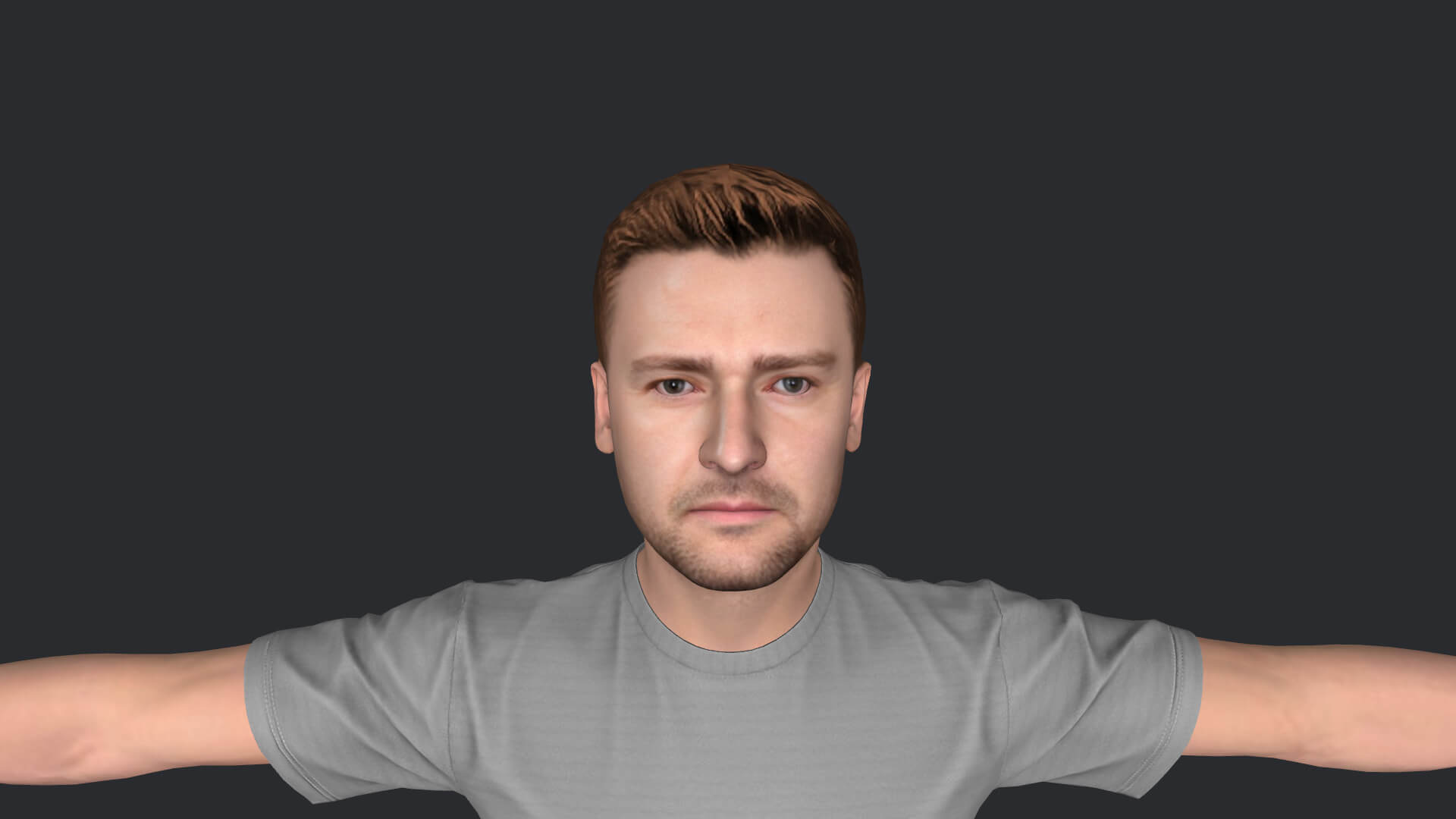 Justin Timberlake Muscle Morph