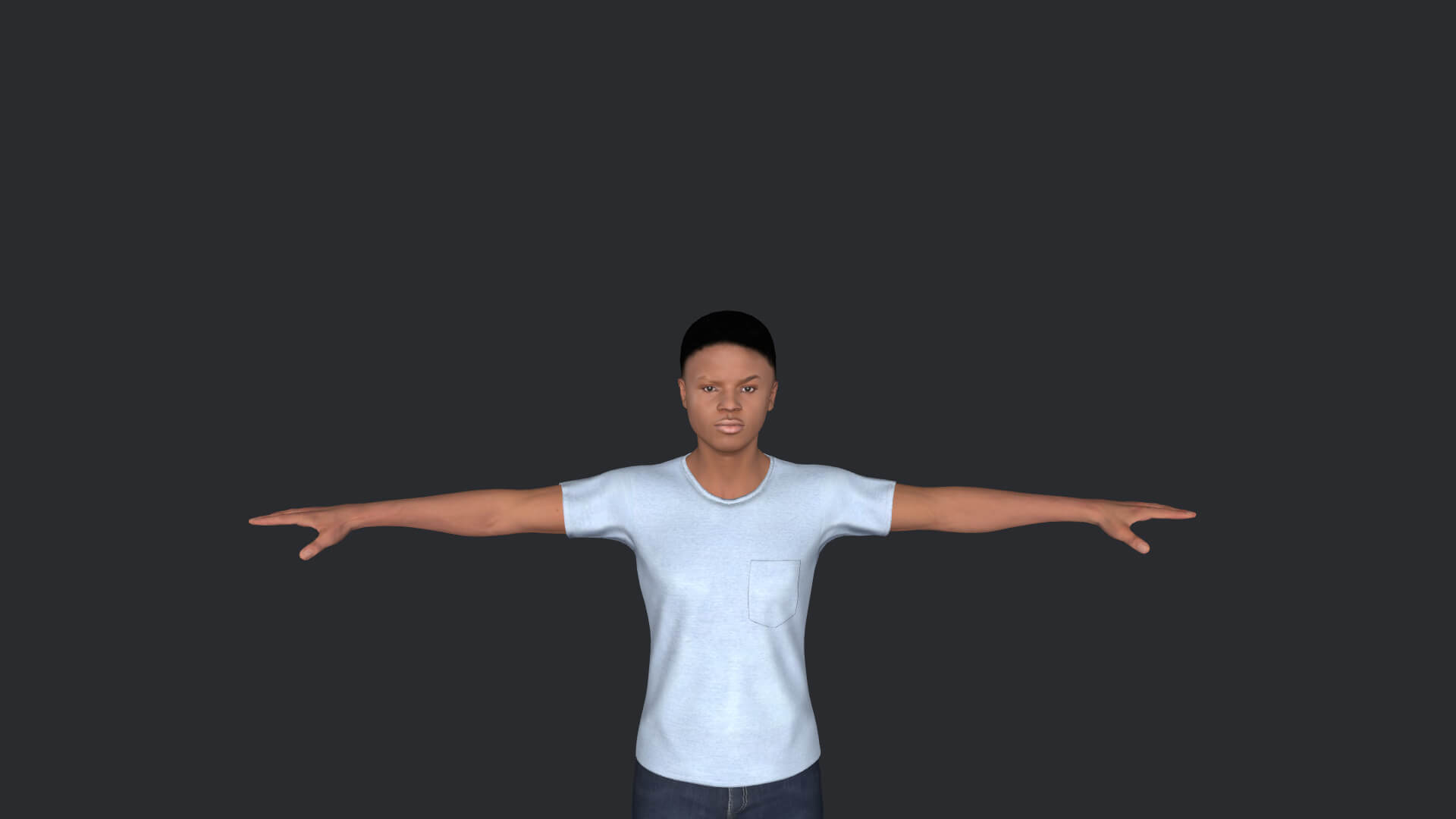 Kadarius Toney Realistic Full Body Fully Rigged Character - 3D Model by ...