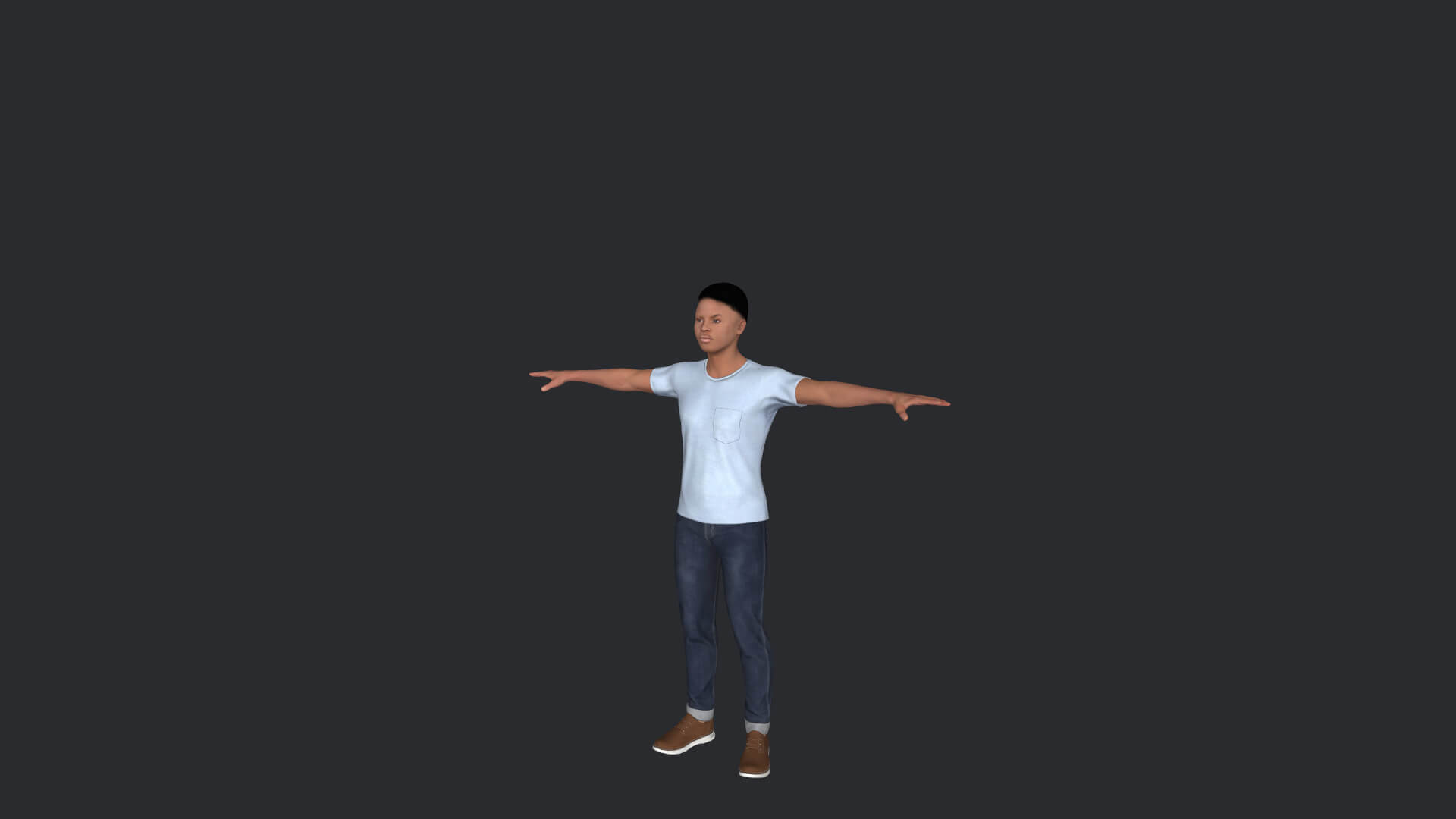 Kadarius Toney Realistic Full Body Fully Rigged Character - 3D Model by ...