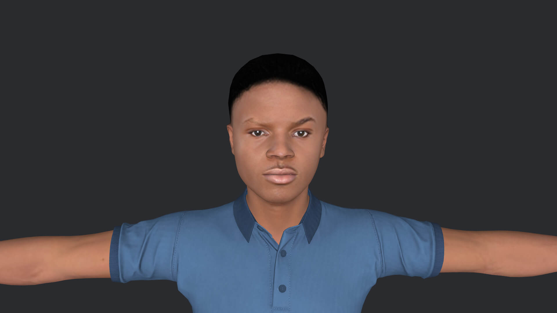 Kadarius Toney Realistic Full Body Fully Rigged Character - 3D Model by ...