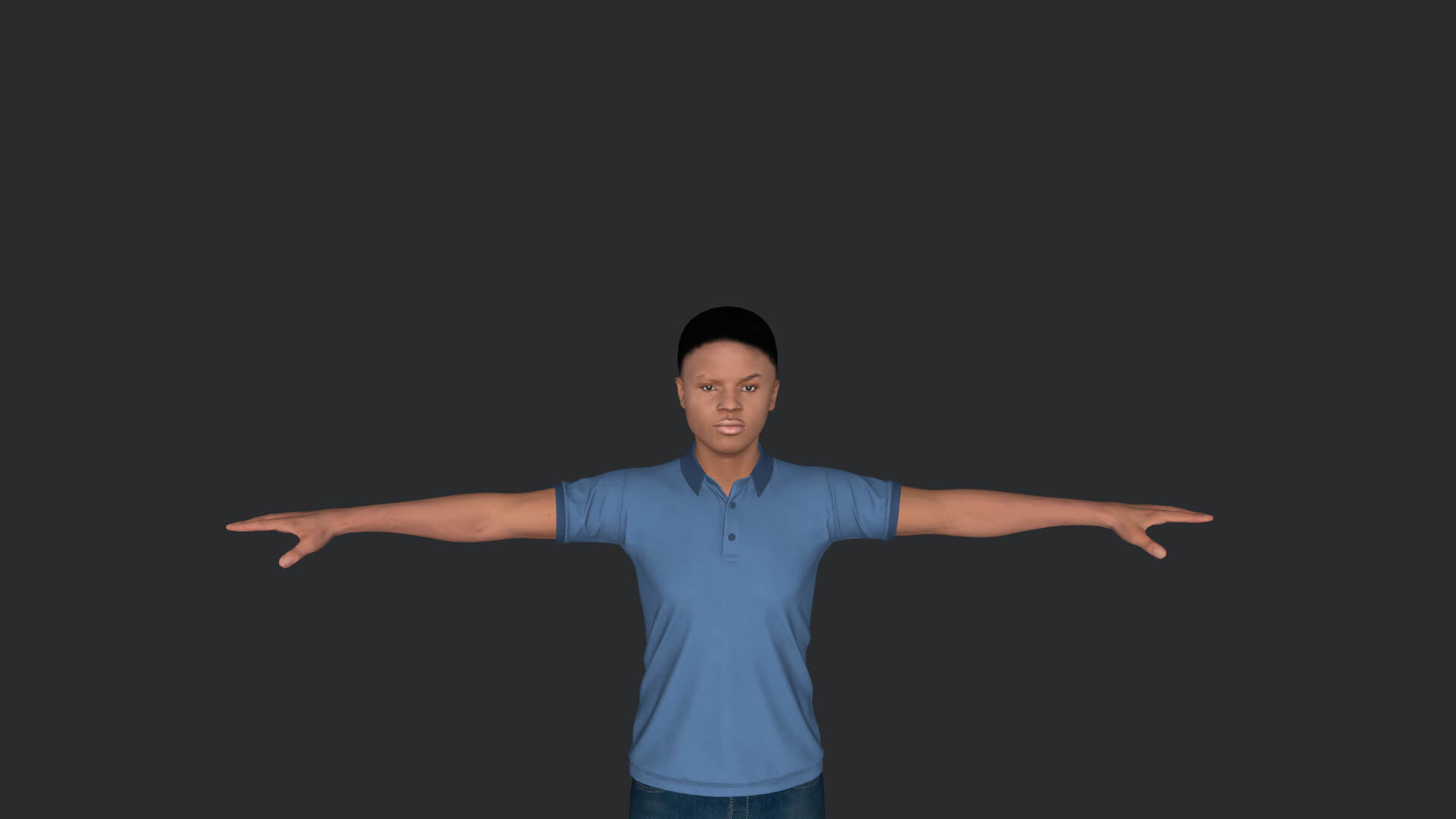 Kadarius Toney Realistic Full Body Fully Rigged Character - 3D Model by ...