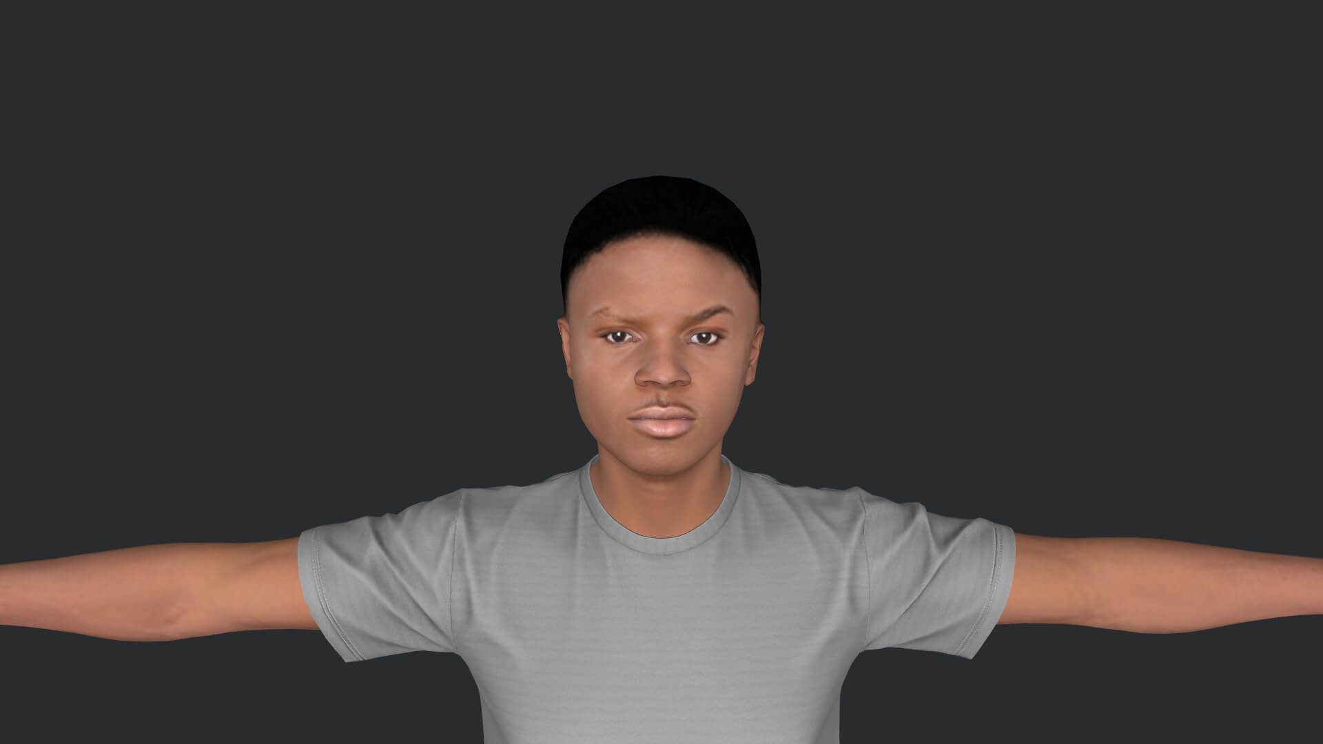 Kadarius Toney Realistic Full Body Fully Rigged Character - 3D Model by ...