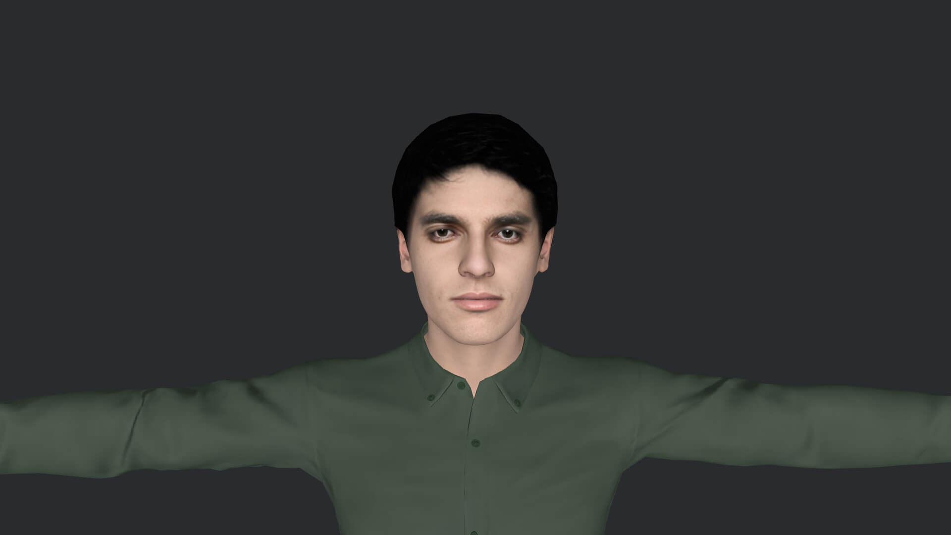 Kaka Realistic Full Body Fully Rigged Character - 3D Model by meta avatars