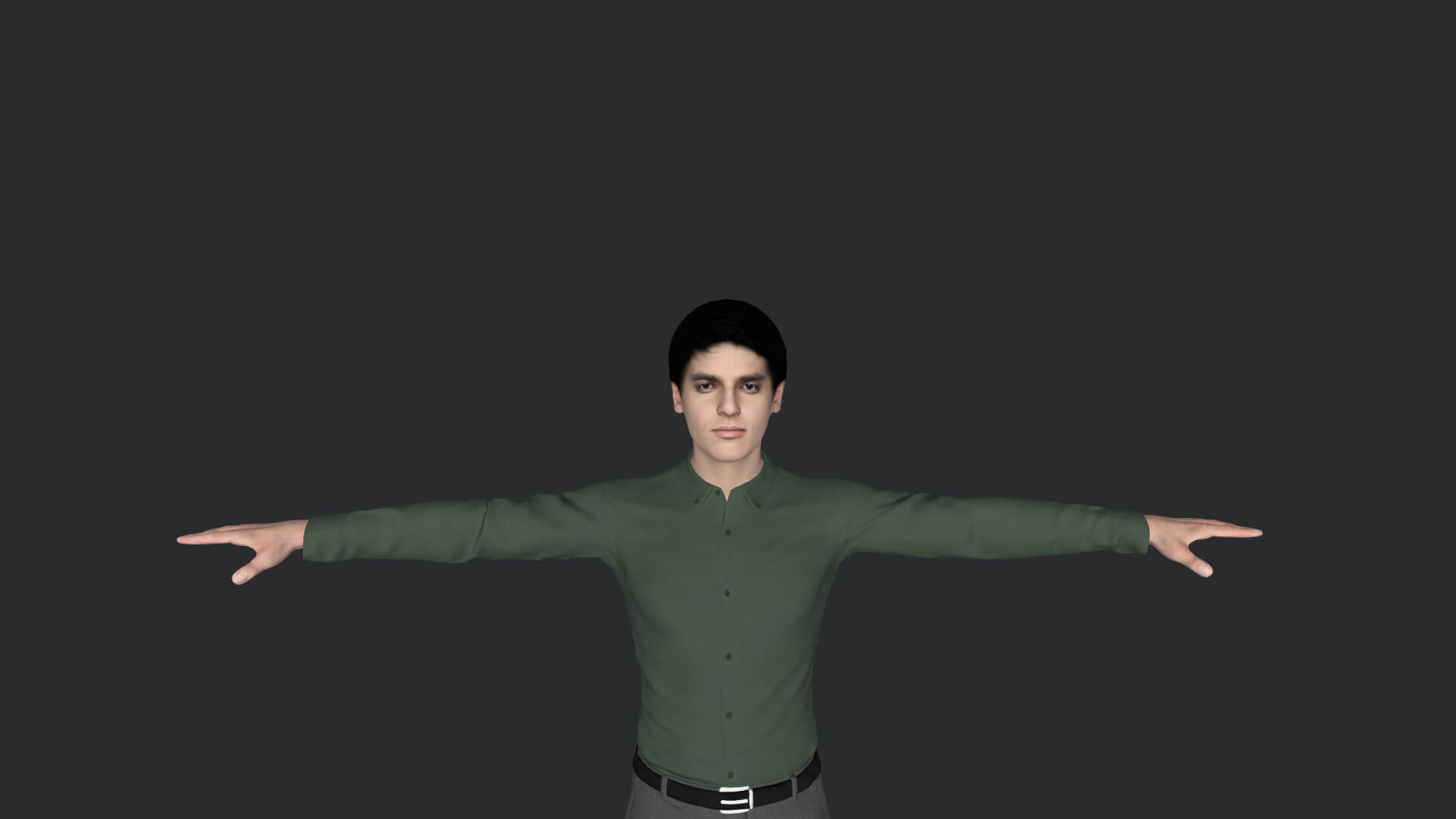 Kaka Realistic Full Body Fully Rigged Character - 3D Model by meta avatars