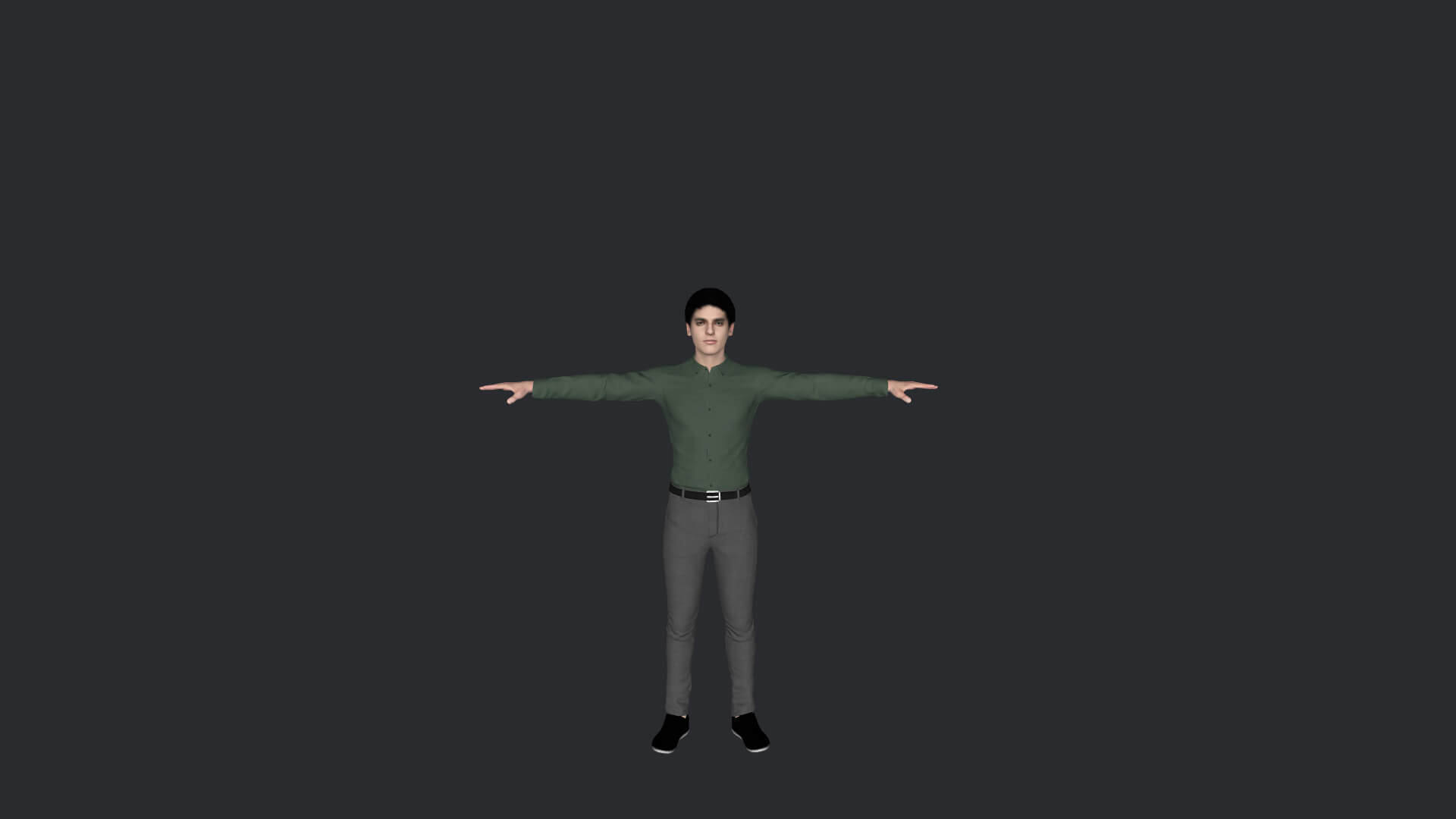 Kaka Realistic Full Body Fully Rigged Character - 3D Model by meta avatars