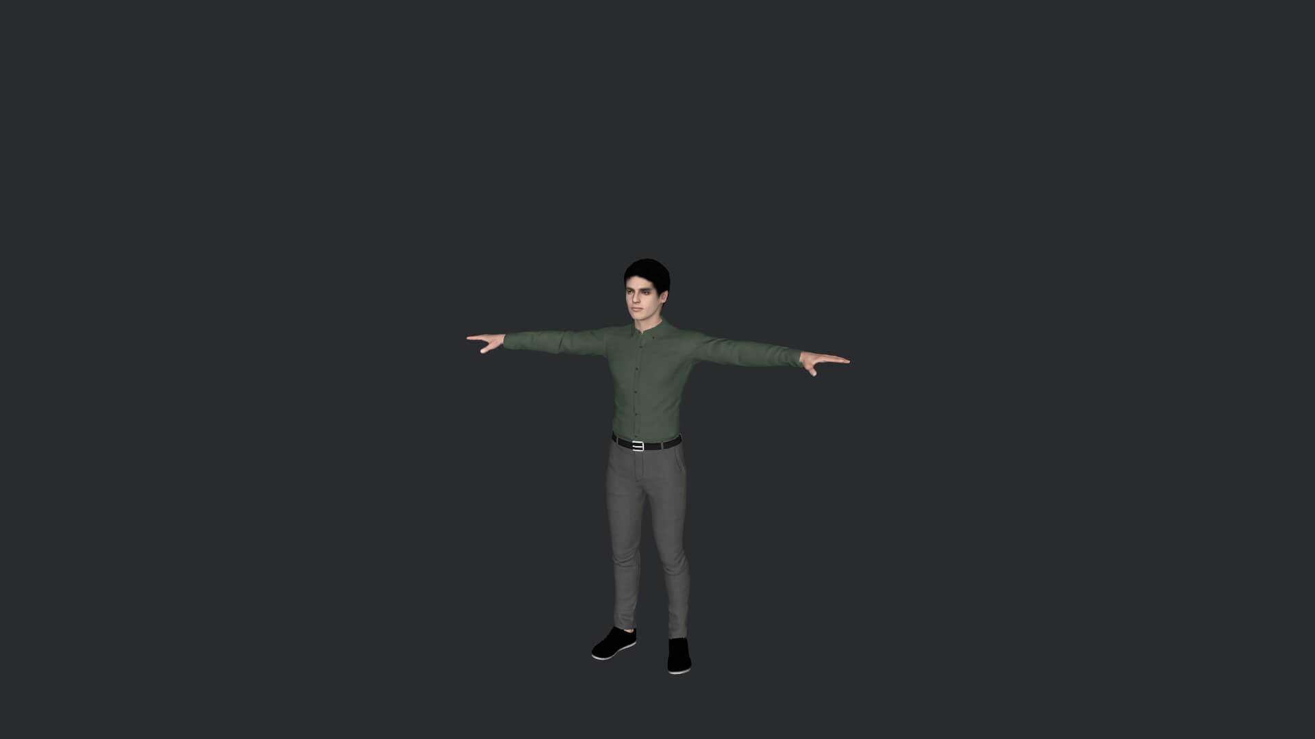 Kaka Realistic Full Body Fully Rigged Character - 3D Model by meta avatars