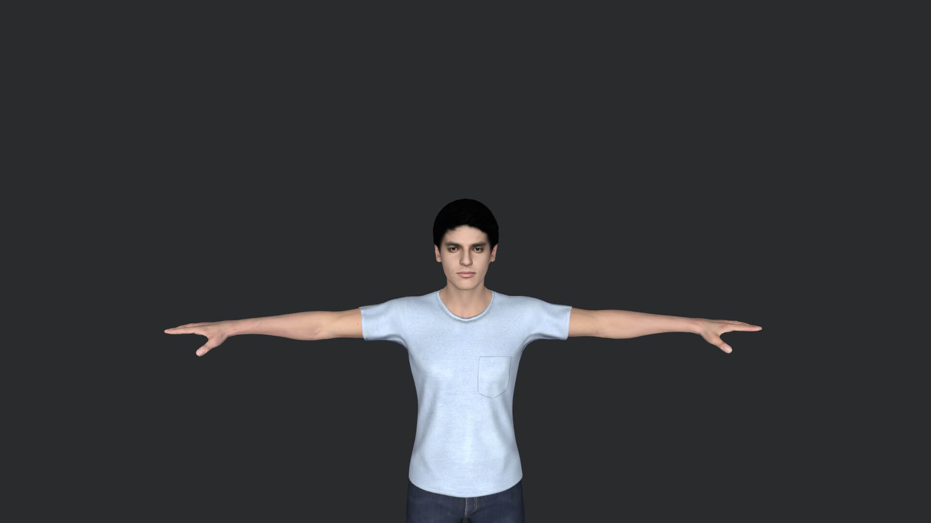 Kaka Realistic Full Body Fully Rigged Character - 3D Model by meta avatars