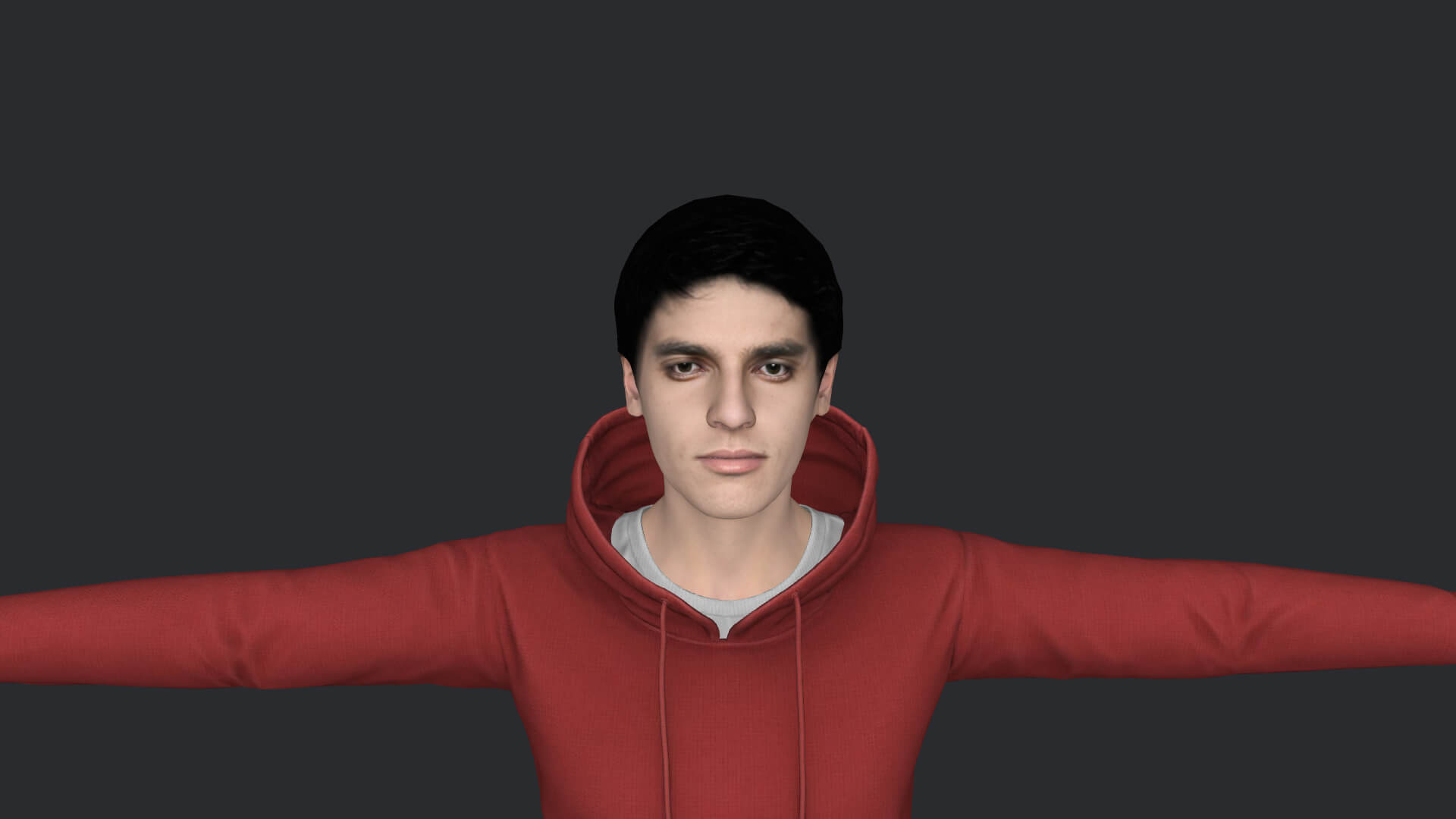 Kaka Realistic Full Body Fully Rigged Character - 3D Model by meta avatars