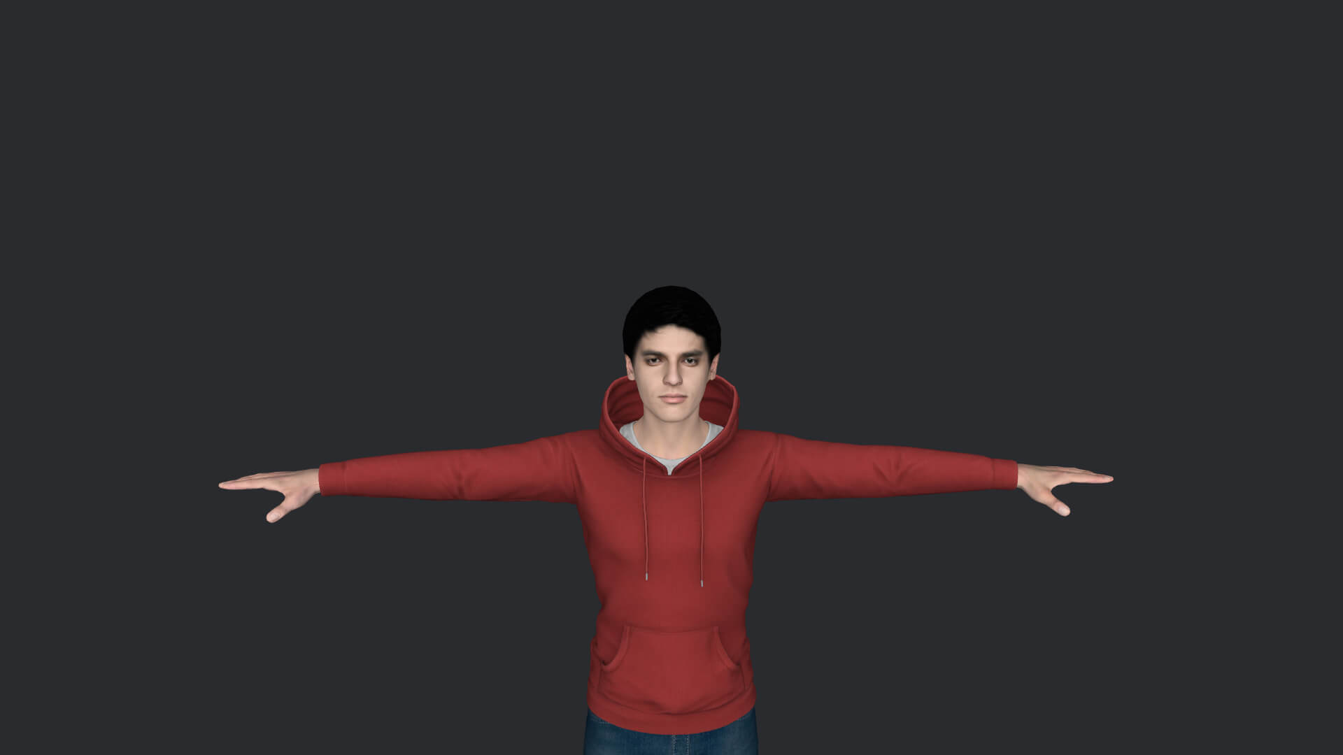 Kaka Realistic Full Body Fully Rigged Character - 3D Model by meta avatars