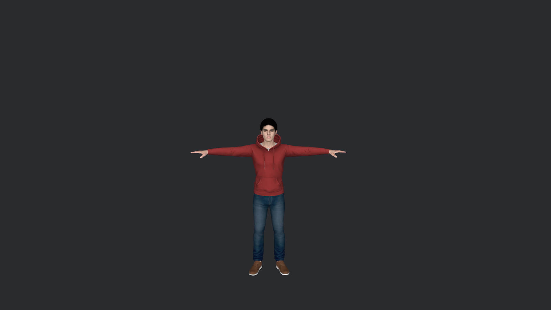 Kaka Realistic Full Body Fully Rigged Character - 3D Model by meta avatars