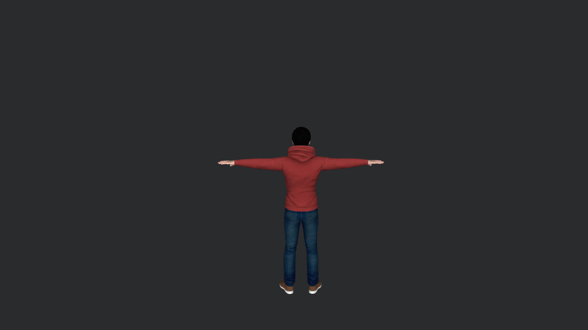 Kaka Realistic Full Body Fully Rigged Character - 3D Model by meta avatars