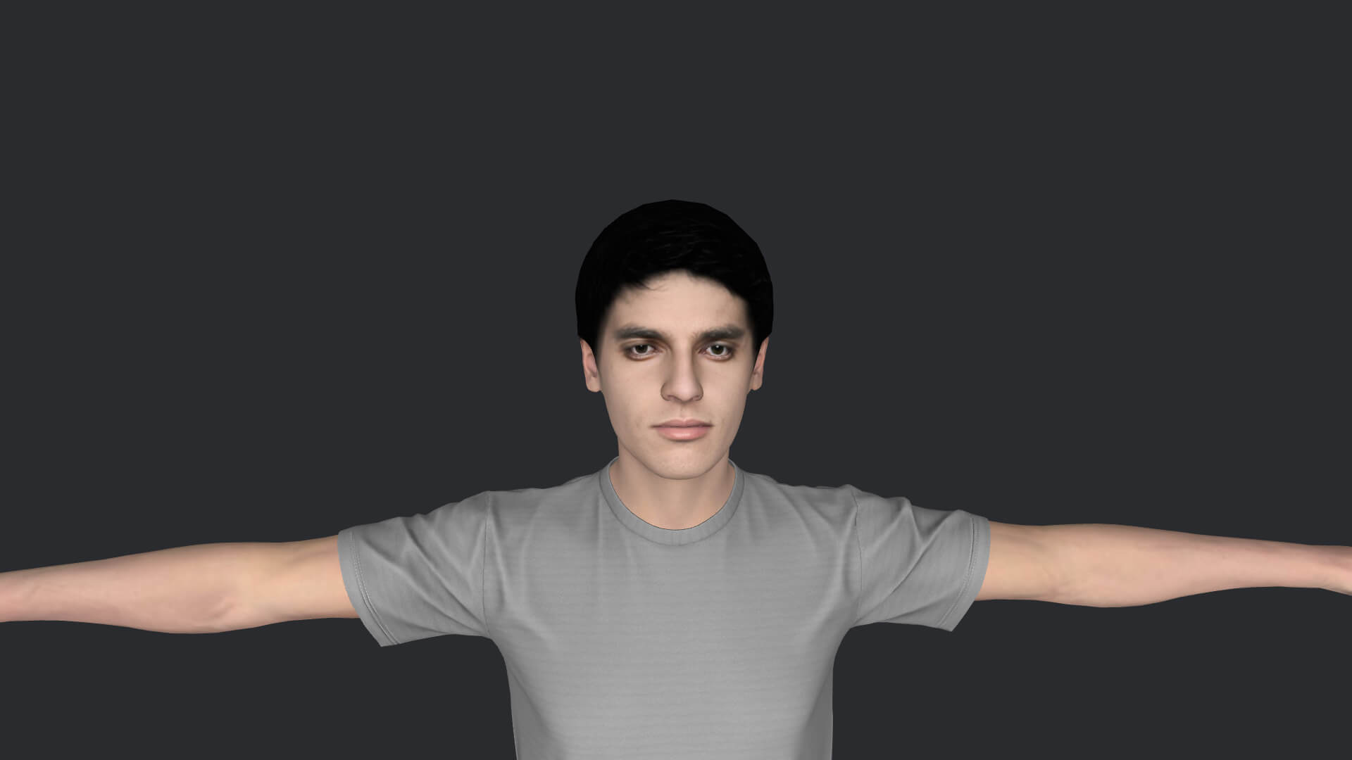 Kaka Realistic Full Body Fully Rigged Character - 3D Model by meta avatars