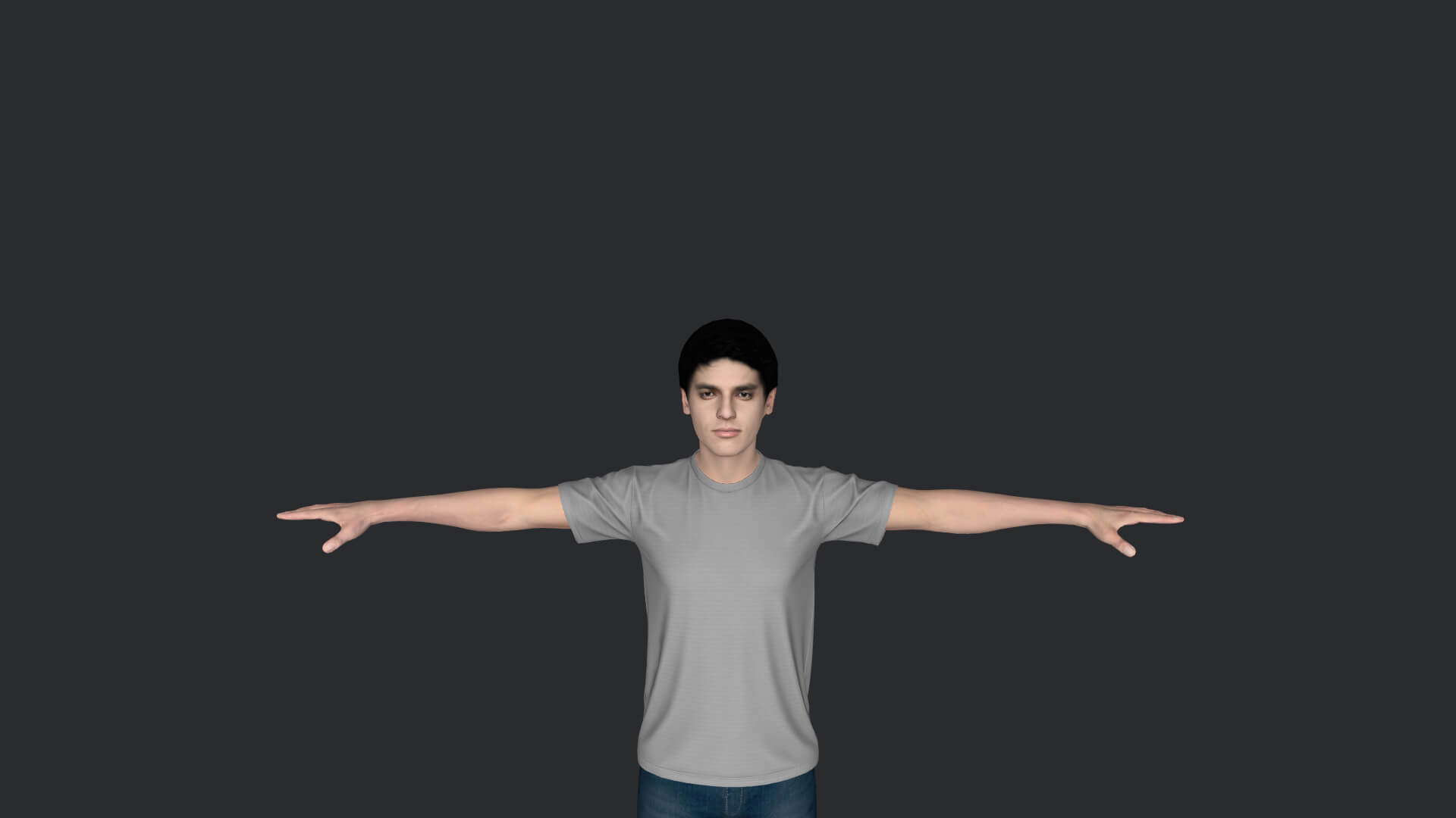 Kaka Realistic Full Body Fully Rigged Character - 3D Model by meta avatars