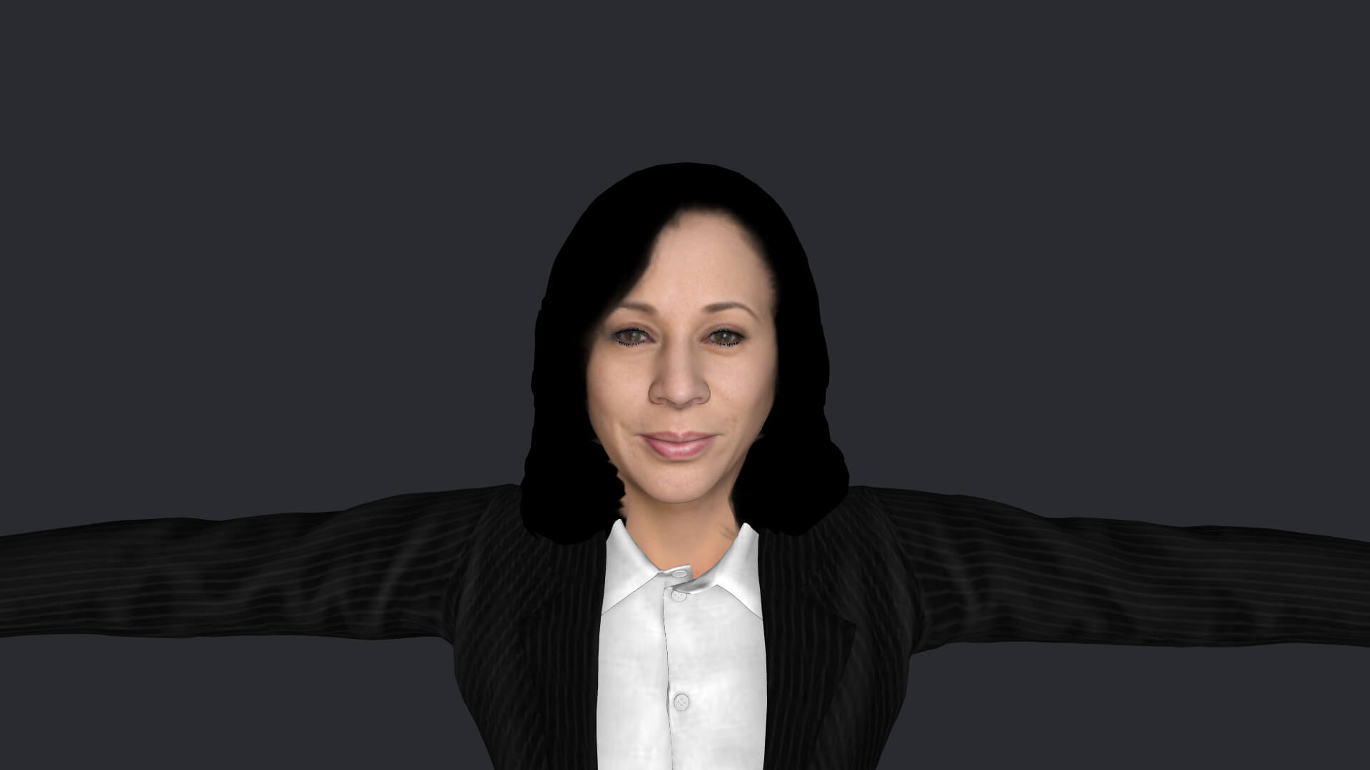 Kamala Harris-V2 Realistic Full Body Fully Rigged Character 3D Model by ...