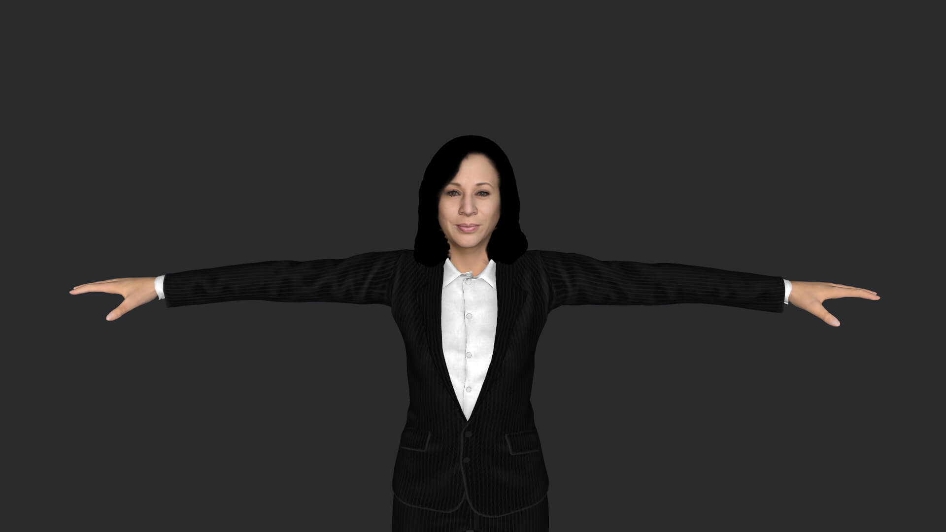 Kamala Harris-V2 Realistic Full Body Fully Rigged Character 3D Model by ...